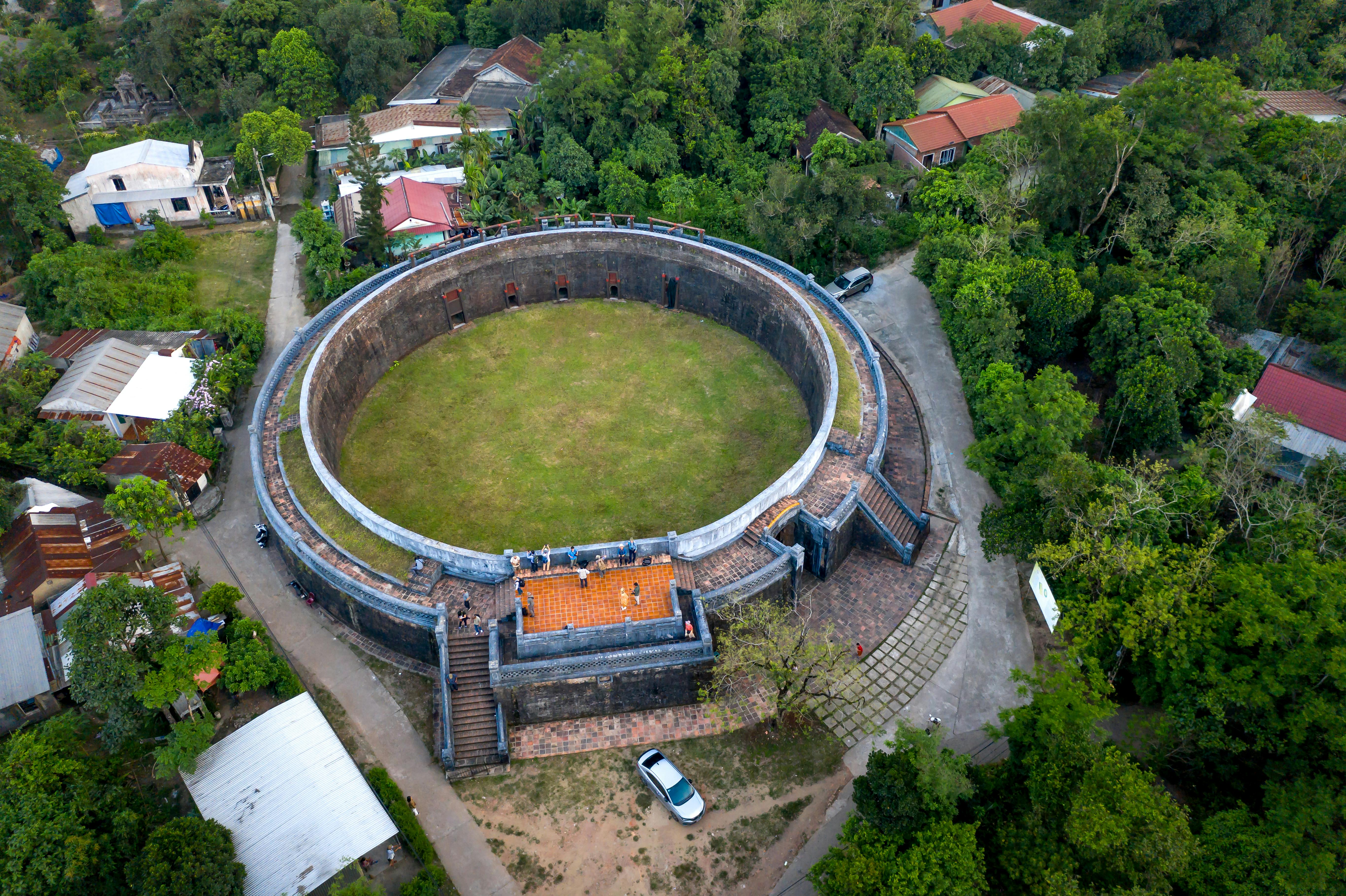 Aerial View of the Tiger Arena in Hue City, Vietnam · Free Stock Photo