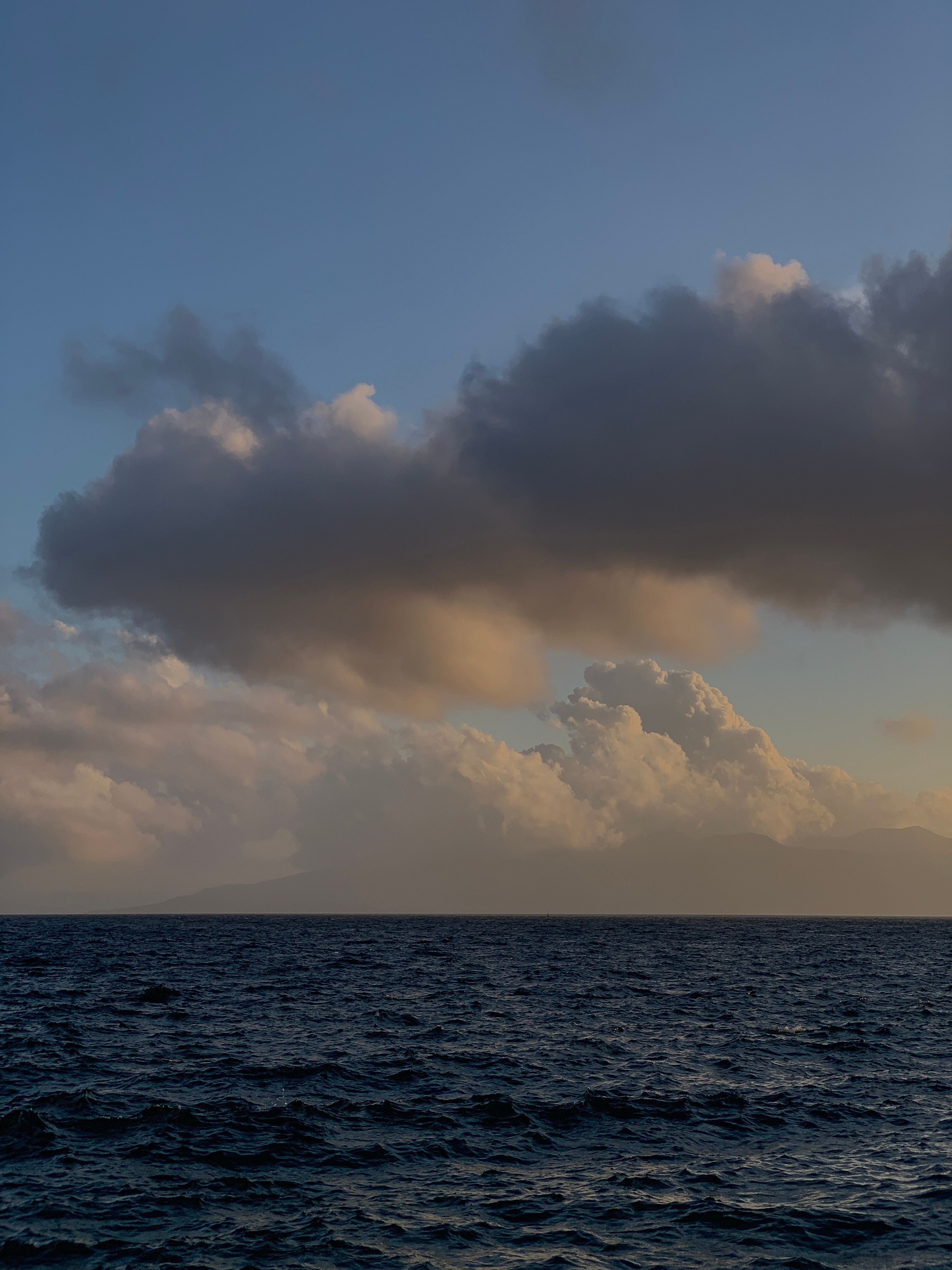 Calm Water on the Sea Under Cloudy Sky · Free Stock Photo