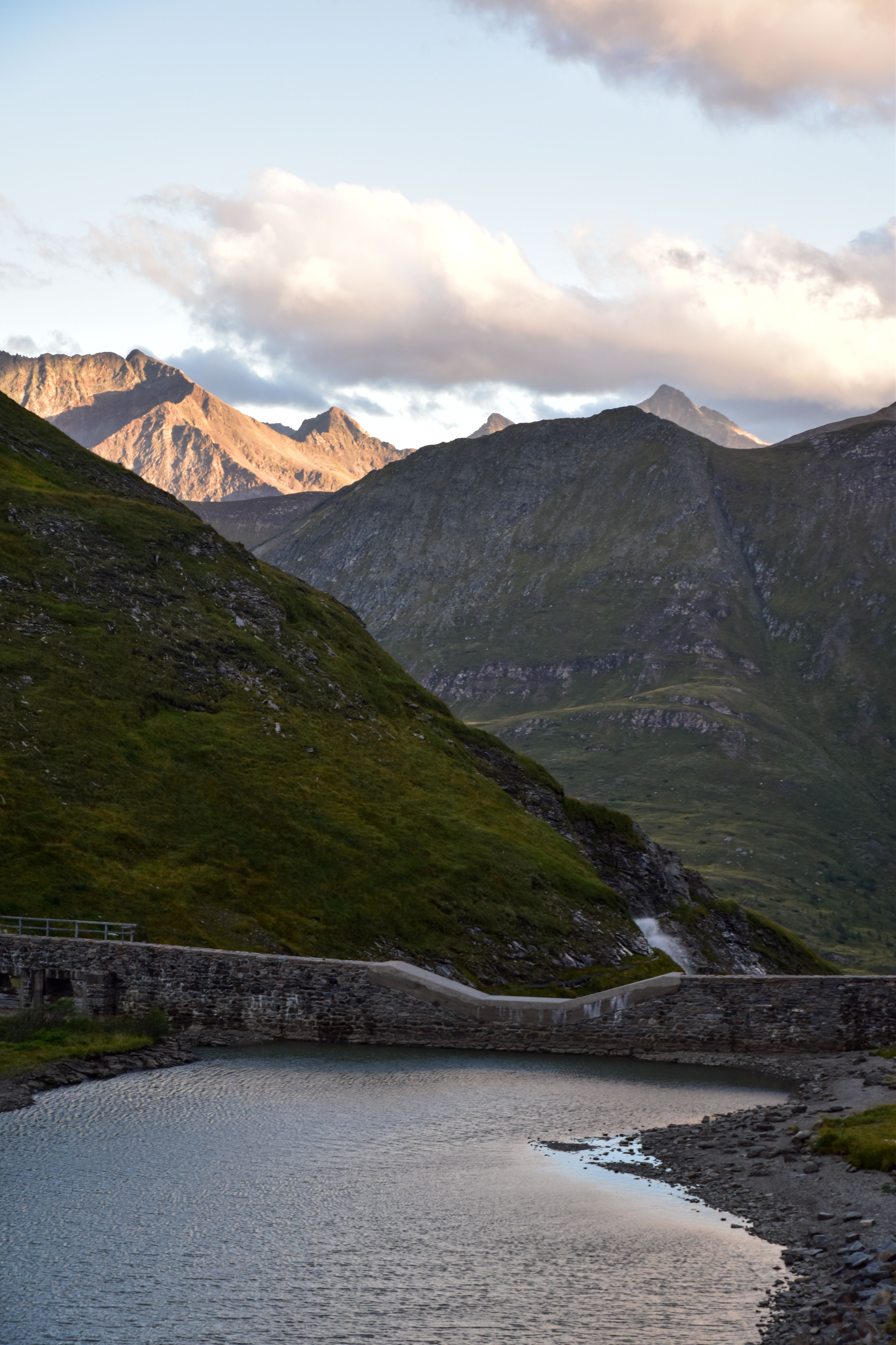 Water Reservoir Near Mountain Range · Free Stock Photo