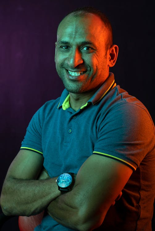 Smiling Bald Man · Free Stock Photo Smiling Bald Man · Free Stock Photo