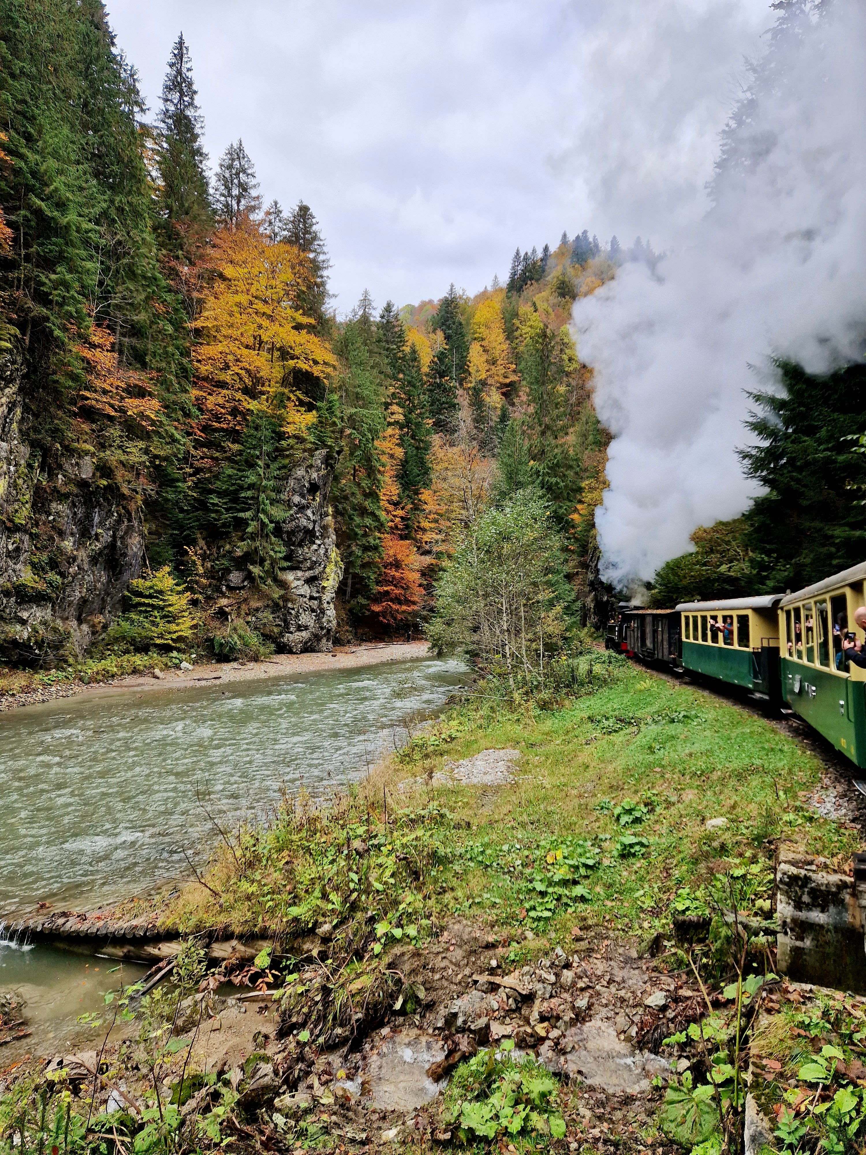 Train Beside a River · Free Stock Photo