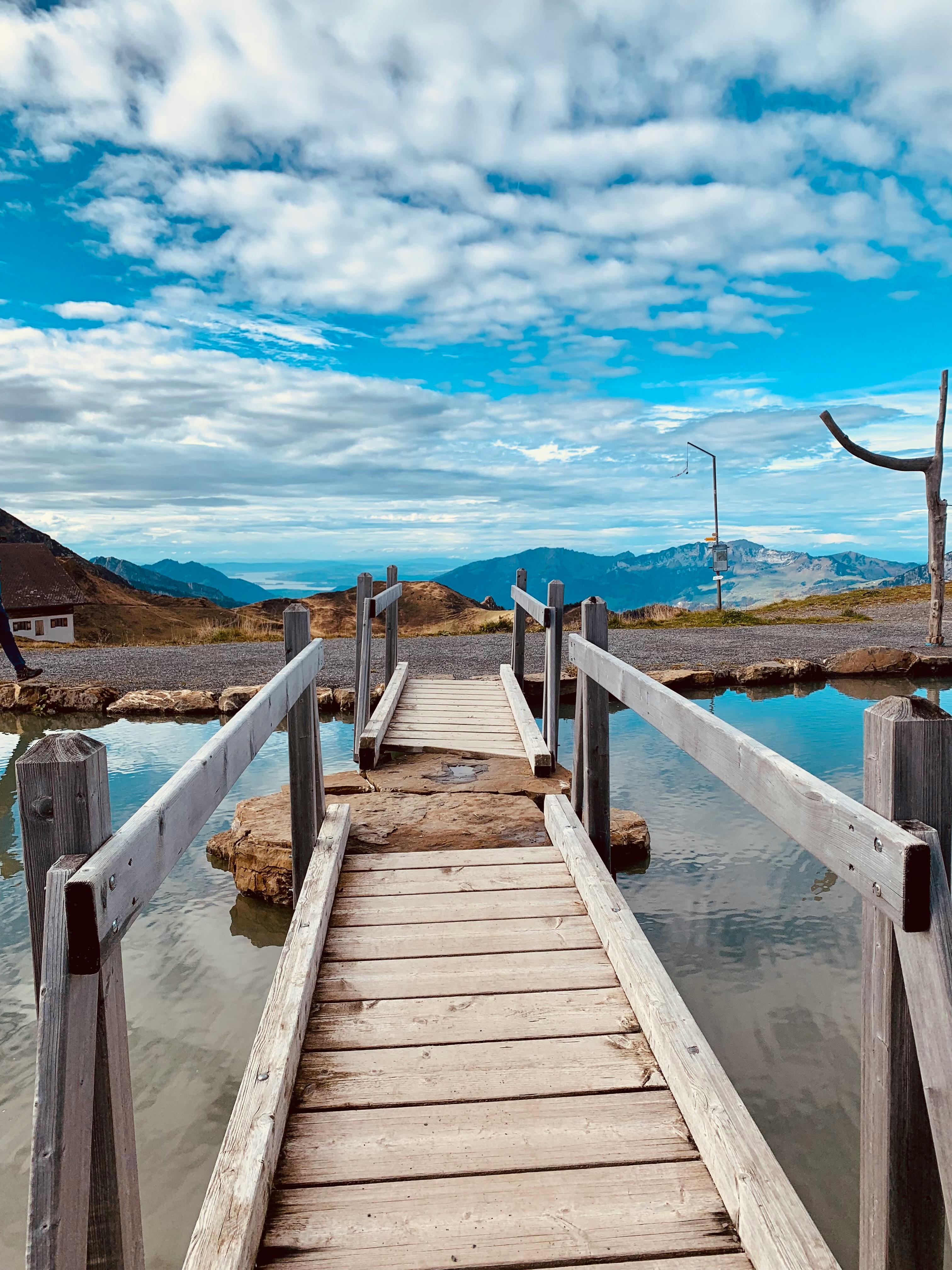 Barron Collier Bridge Above the River Under Blue Sky · Free Stock Photo