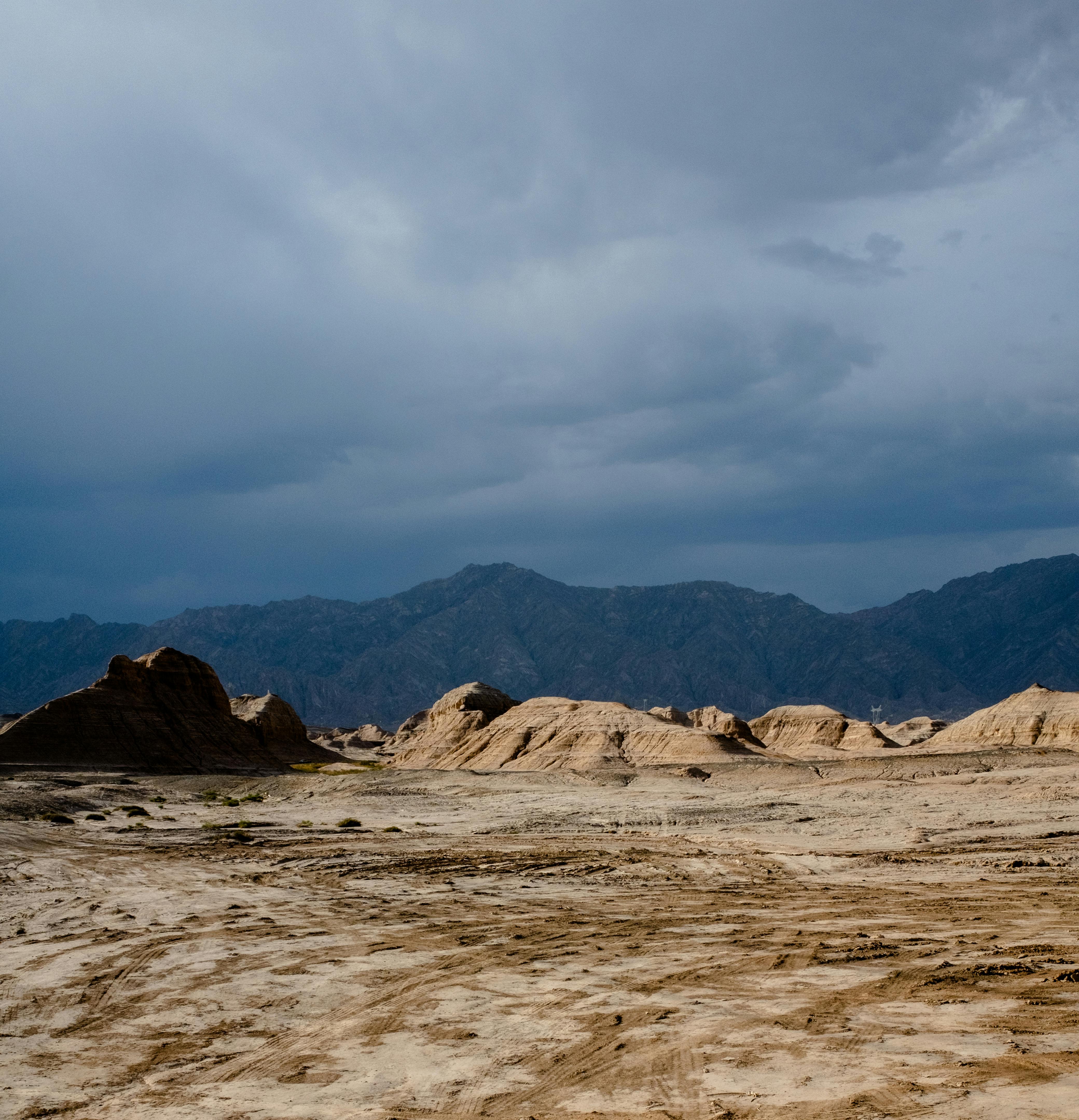 Cloudy Sky over Drought Wasteland · Free Stock Photo