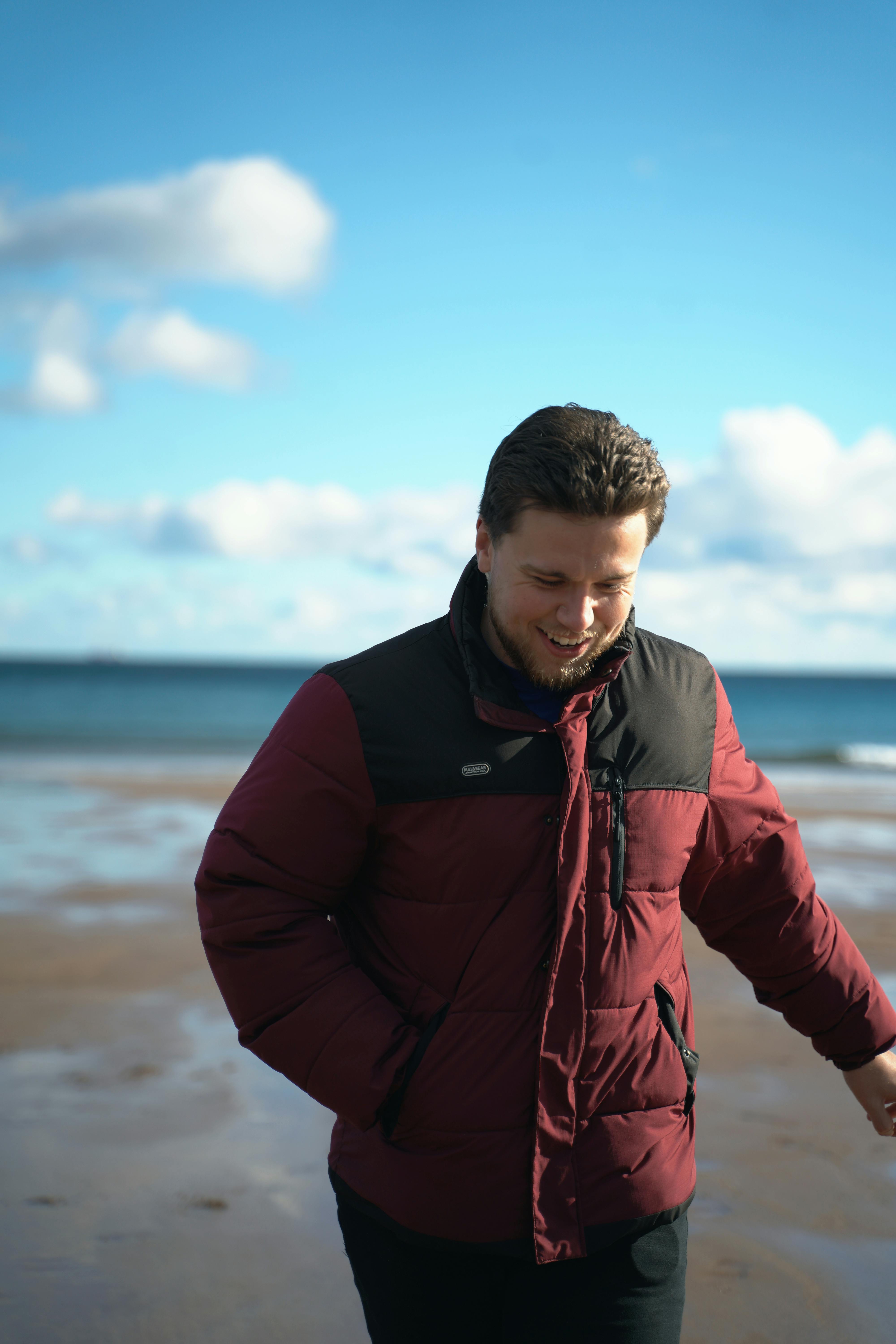 Man in Red Jacket · Free Stock Photo