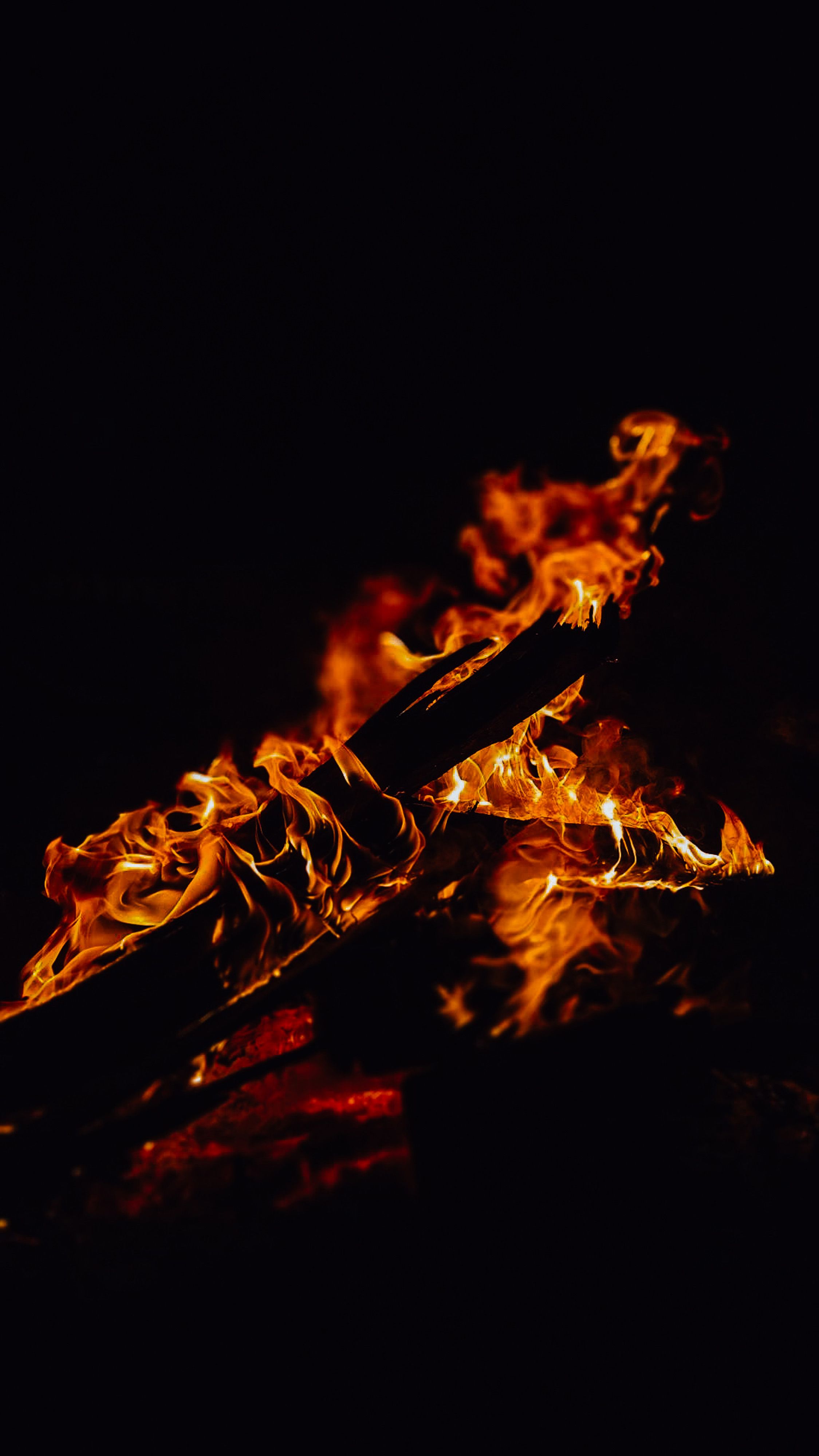 Old Man Burning Campfire in Wasteland · Free Stock Photo