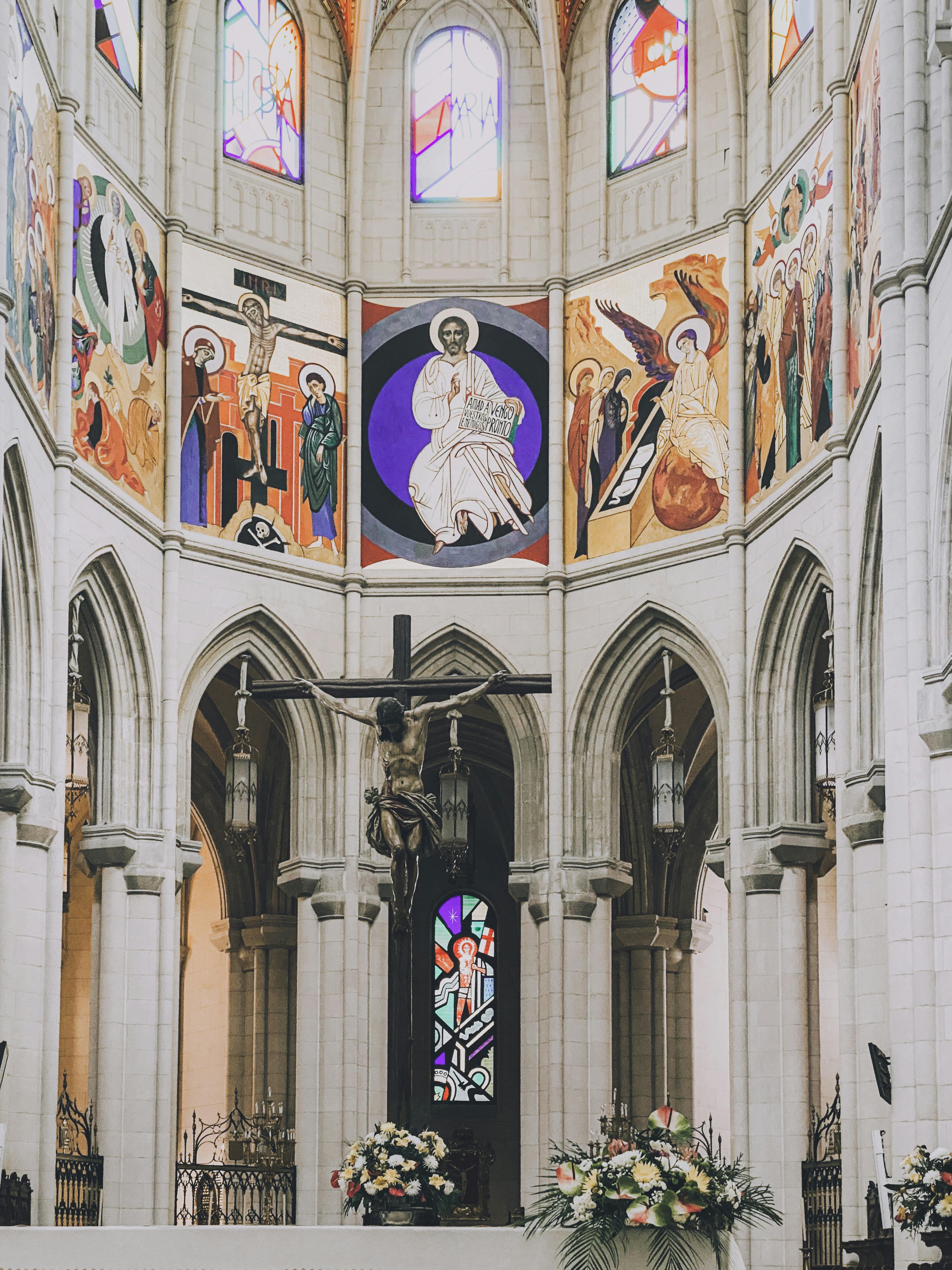 Interior Design of a Cathedral · Free Stock Photo