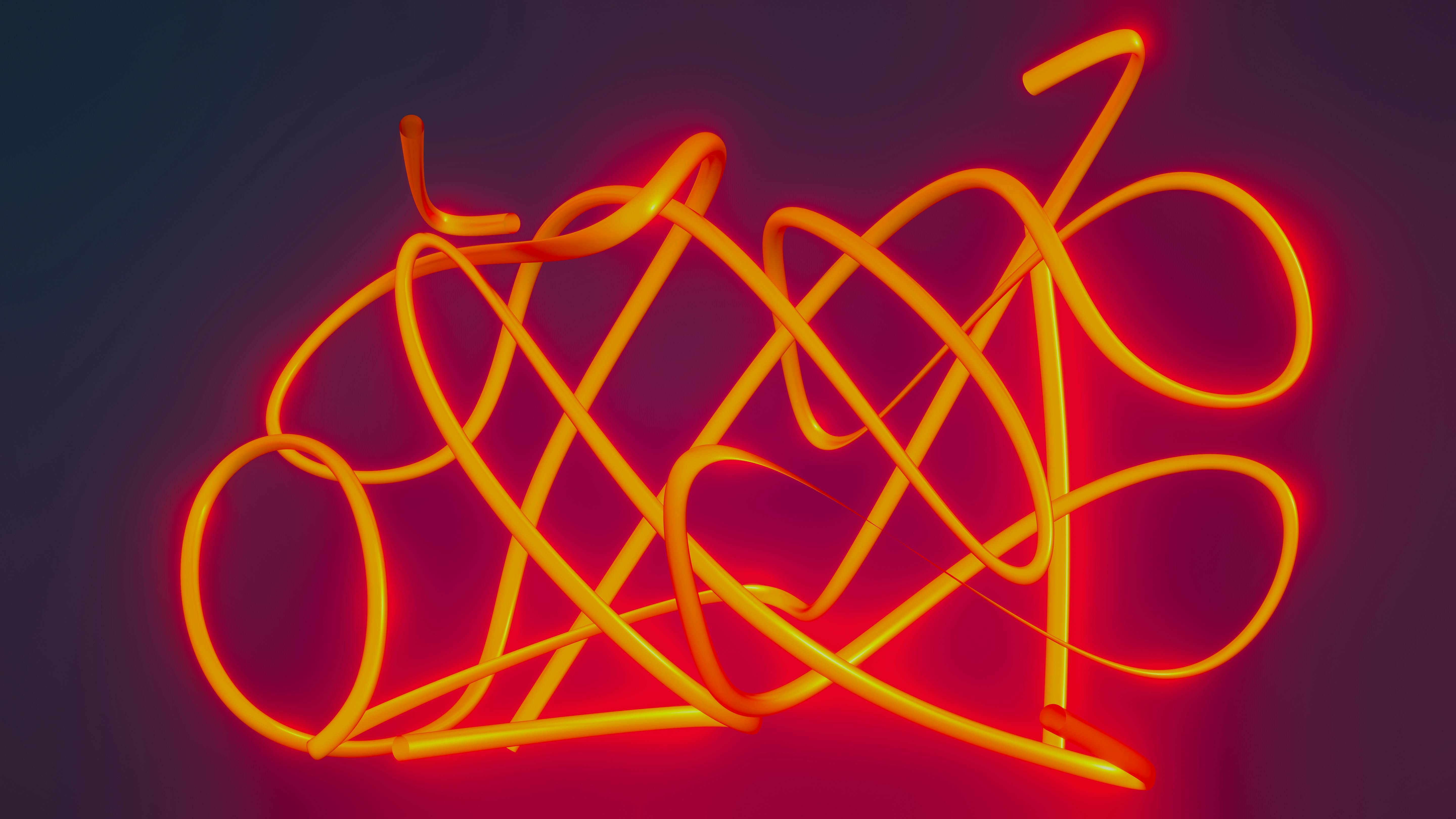 Yellow Neon Light Emitting Brightness · Free Stock Photo