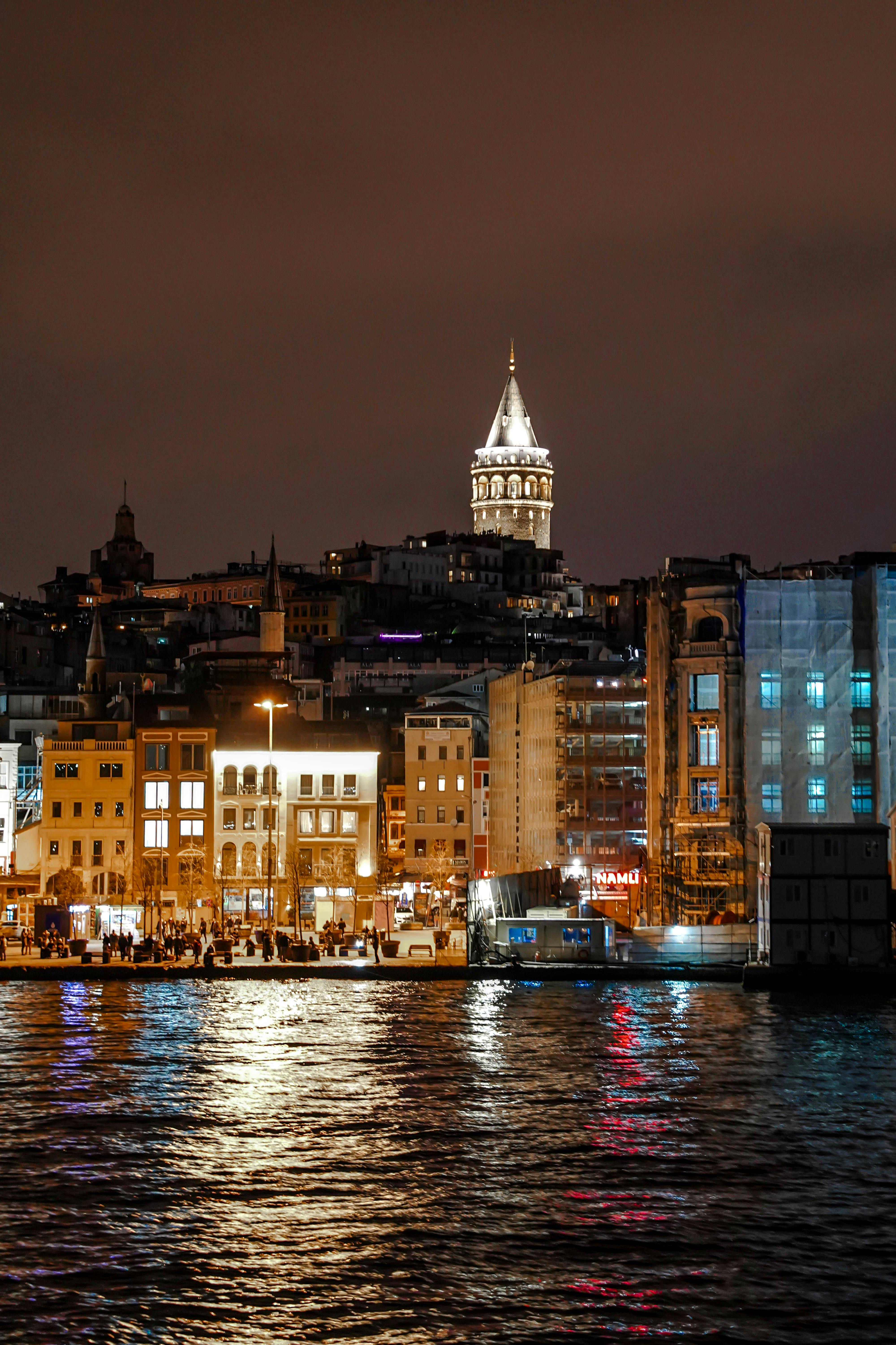 A View of Istanbul at Night · Free Stock Photo