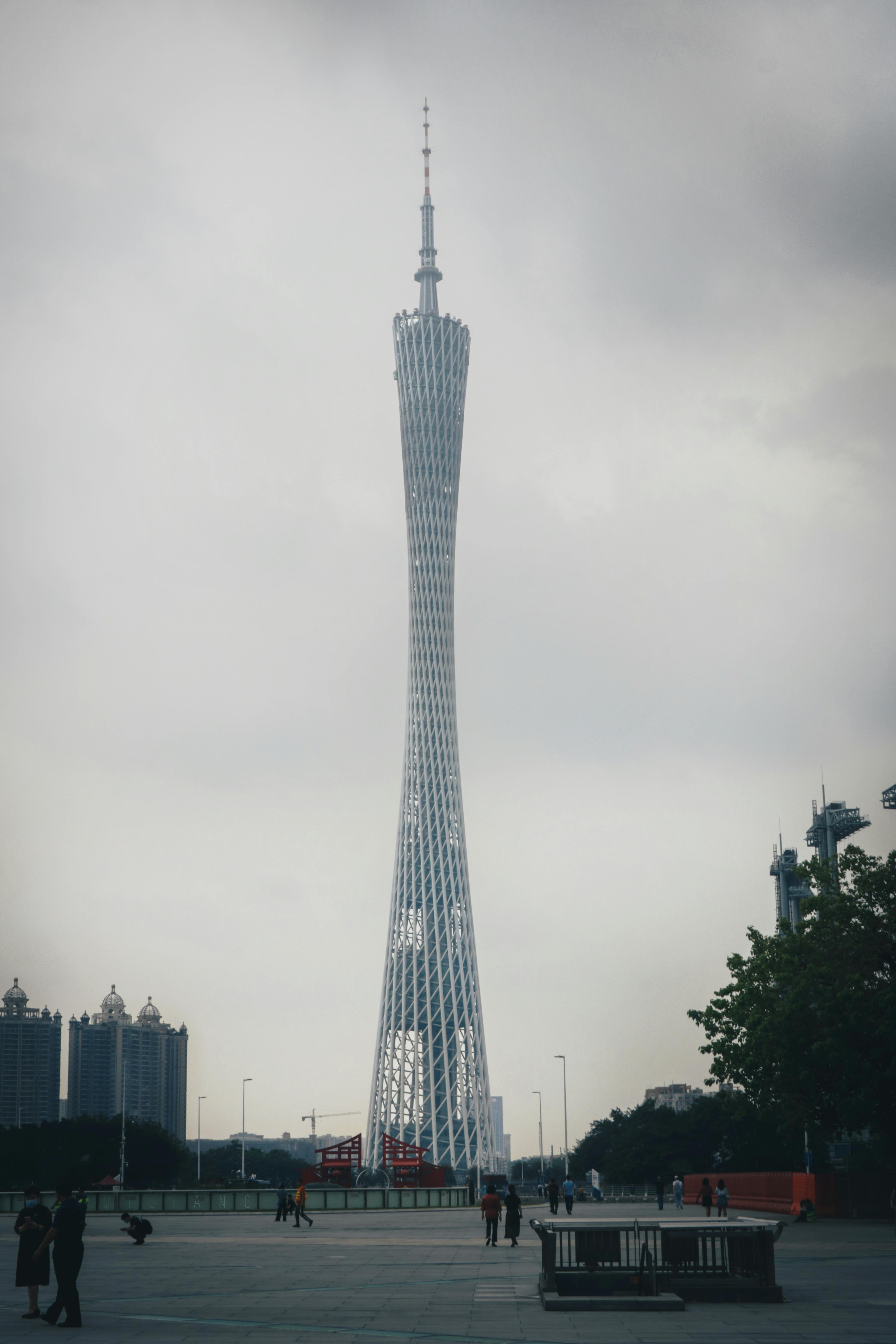 The Canton Tower in Guangzhou · Free Stock Photo