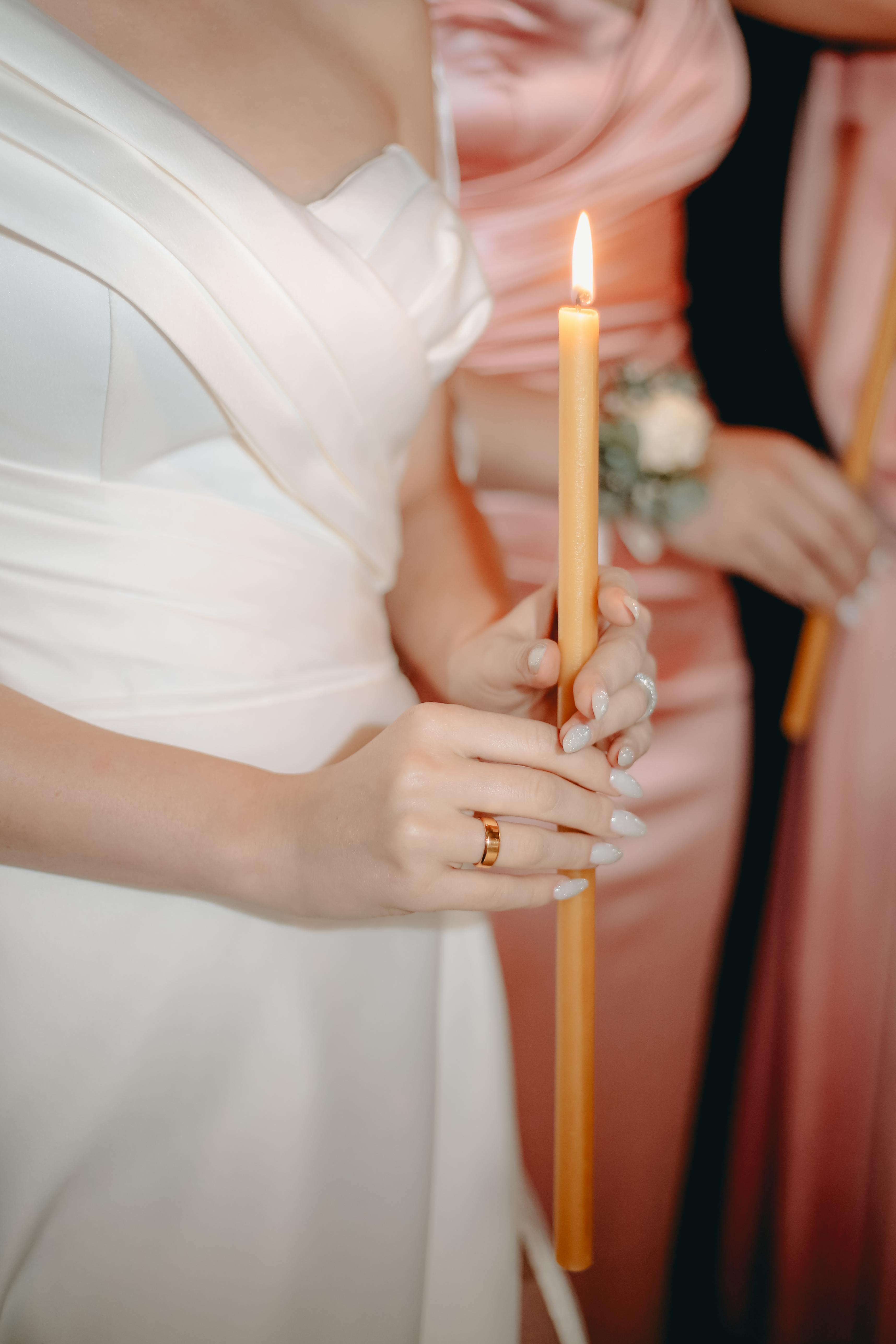 Orange Candle · Free Stock Photo