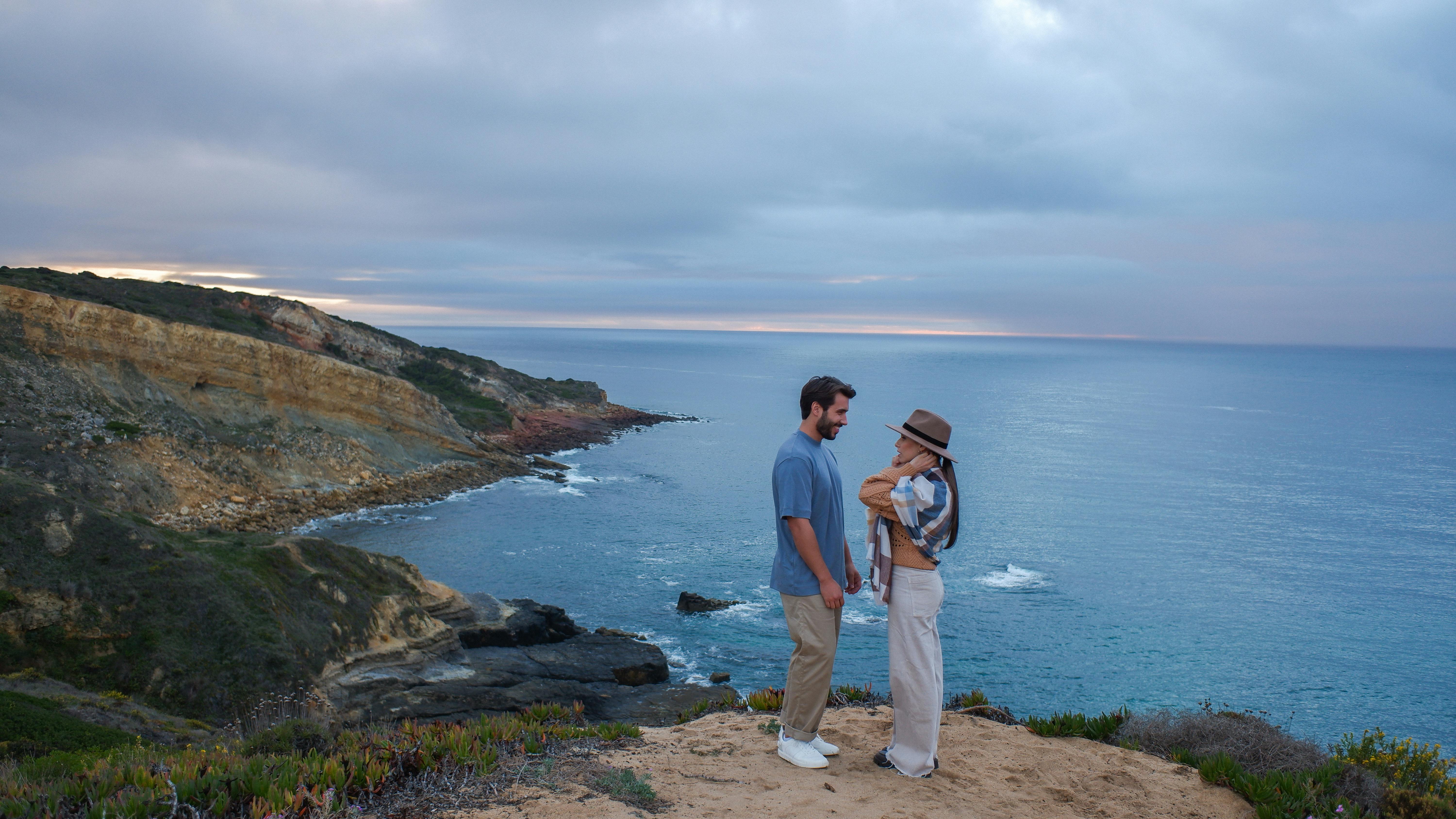 Man and Woman Standing Face to Face · Free Stock Photo