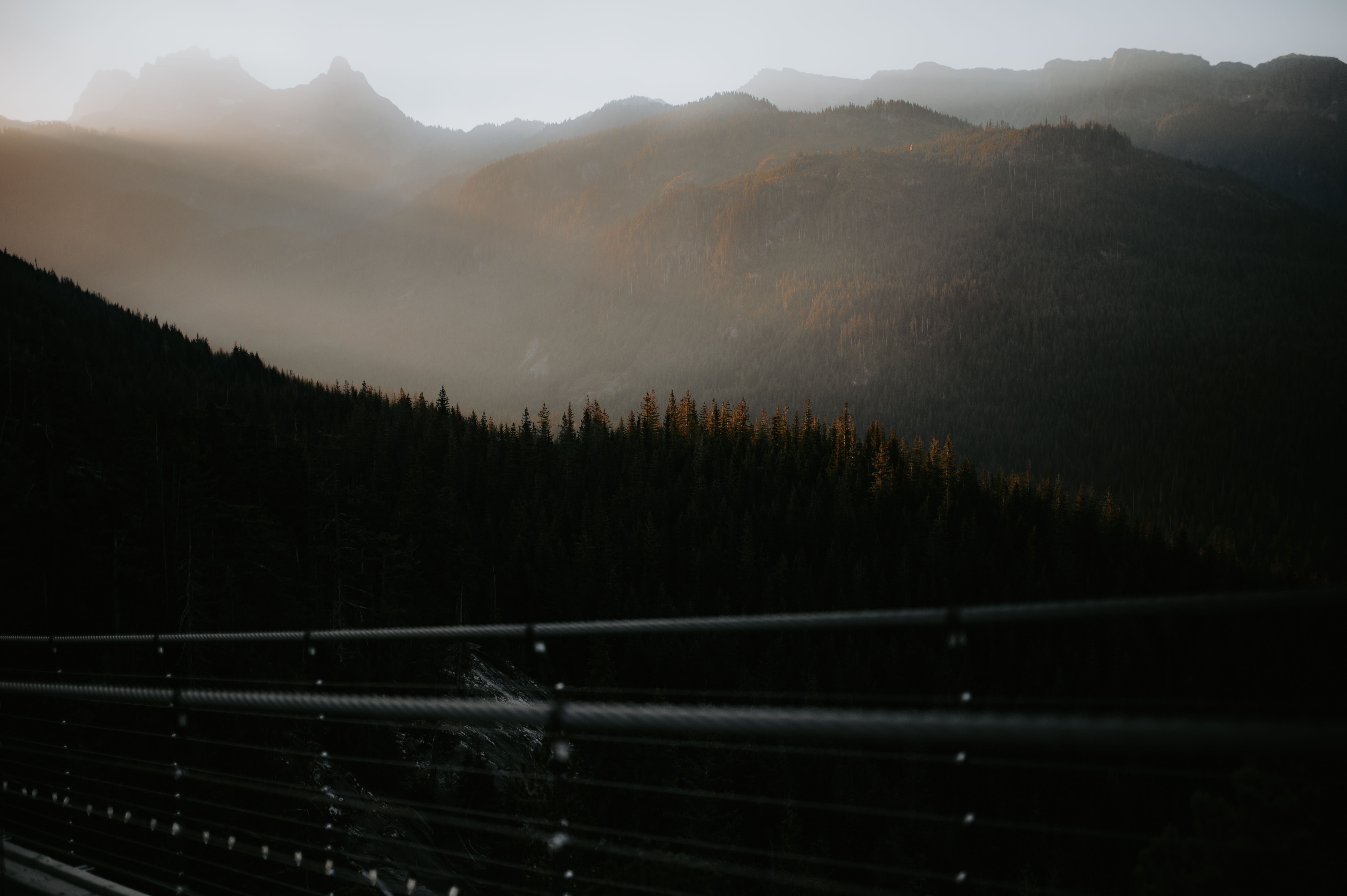 Cables Across the Mountain · Free Stock Photo