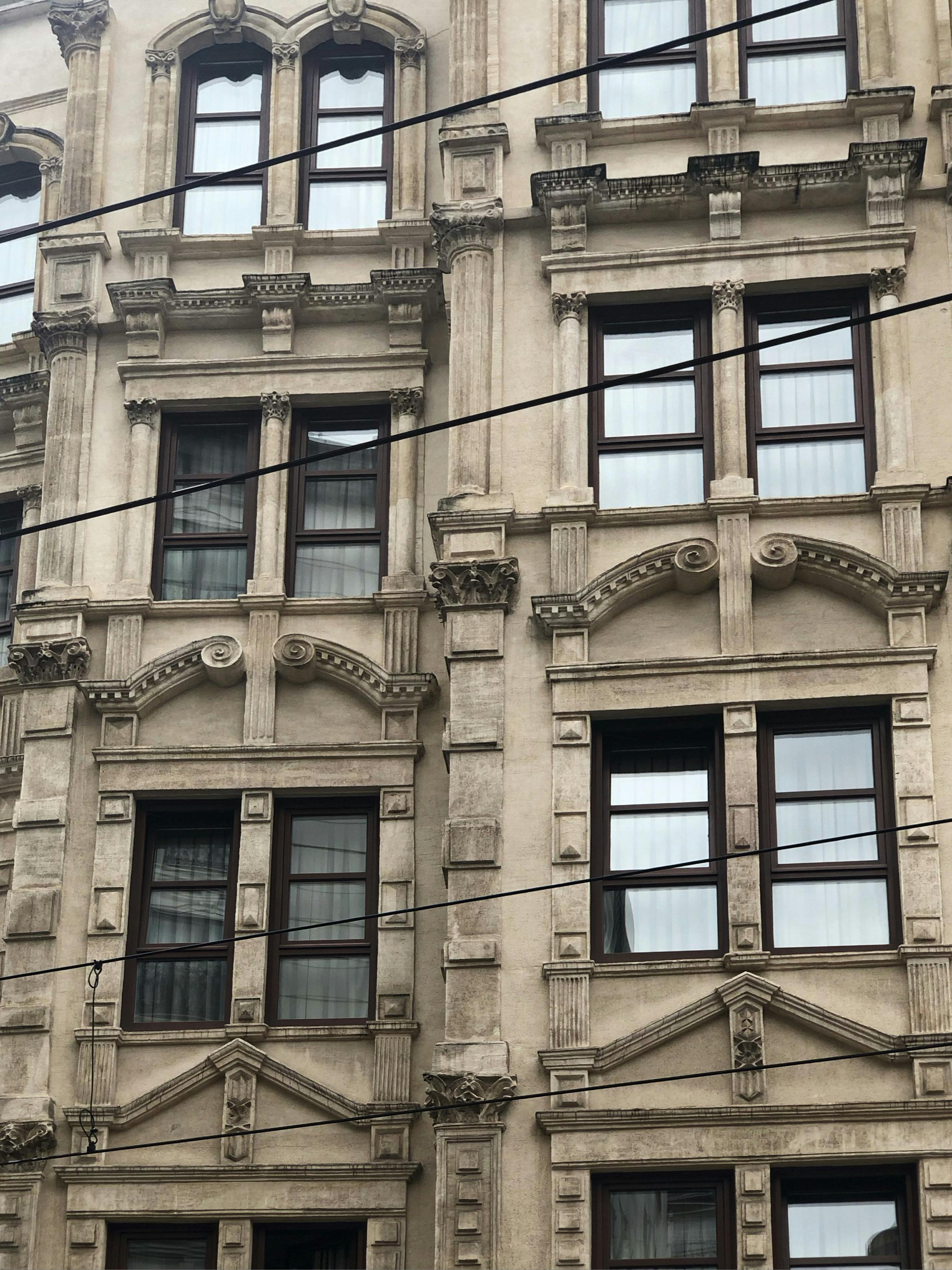 Exterior of an Old Concrete Building · Free Stock Photo