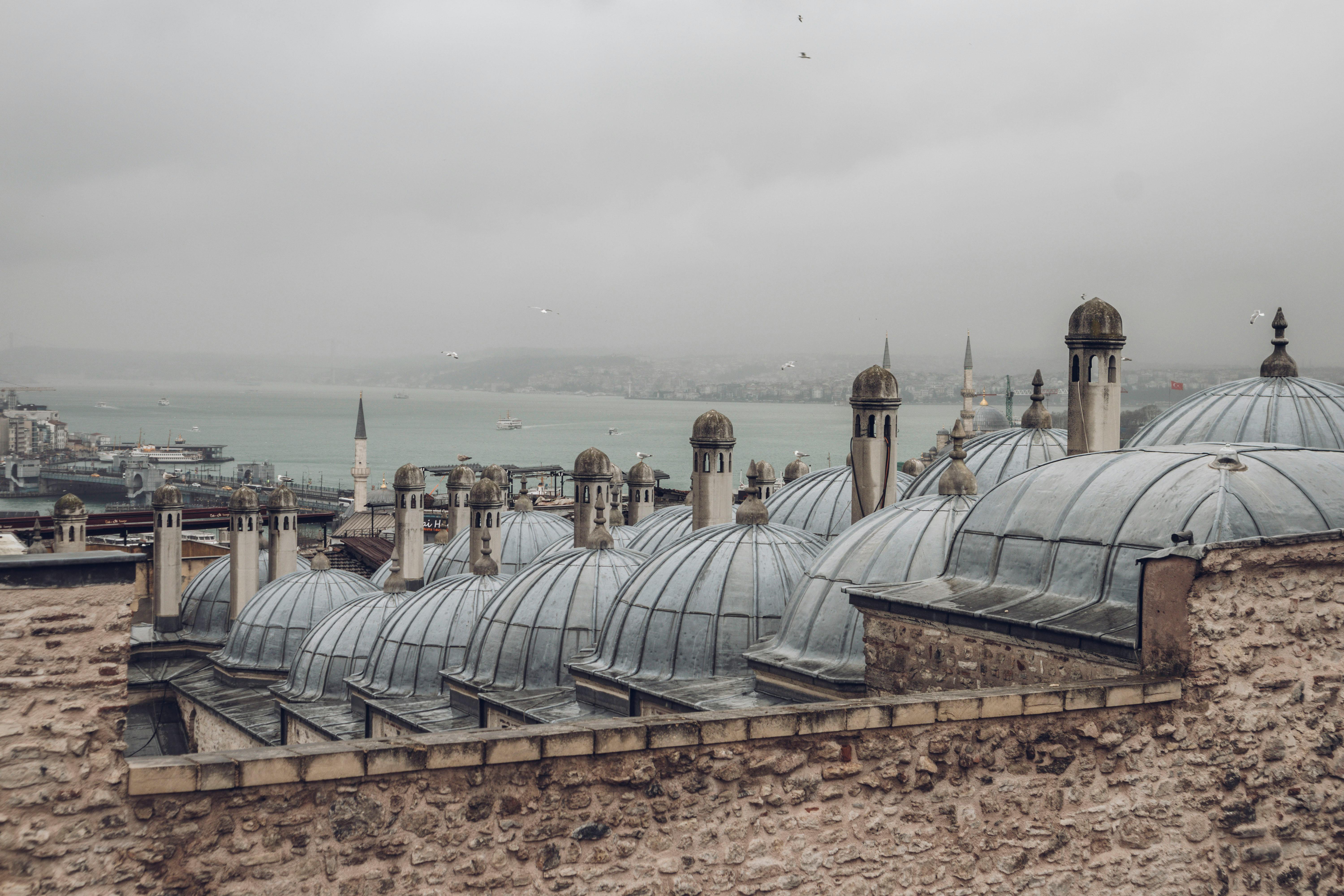 Dome Roofs of Suleymaniye Mosque · Free Stock Photo