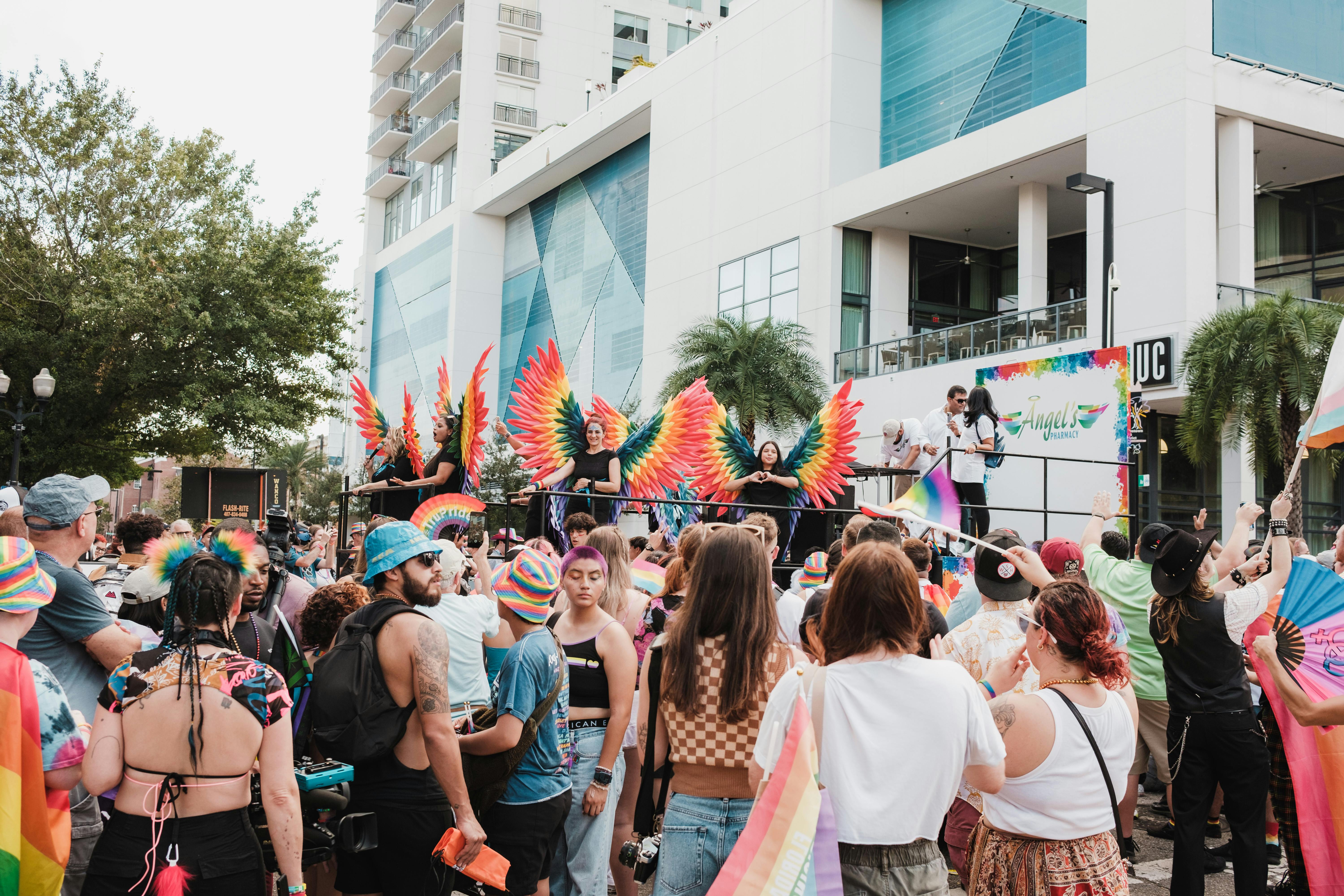 People Parading on the Street · Free Stock Photo