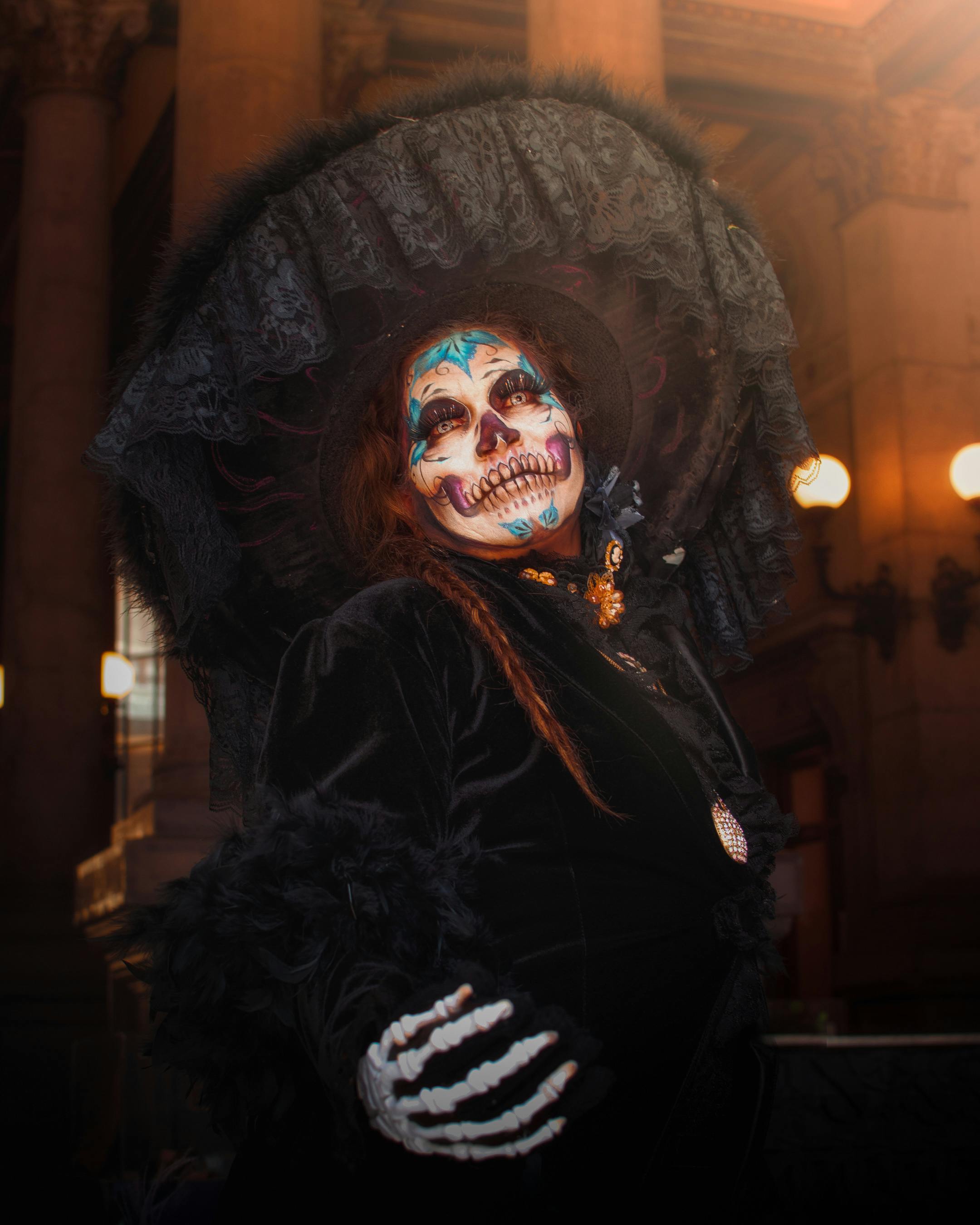 Catrina in Sombrero · Free Stock Photo