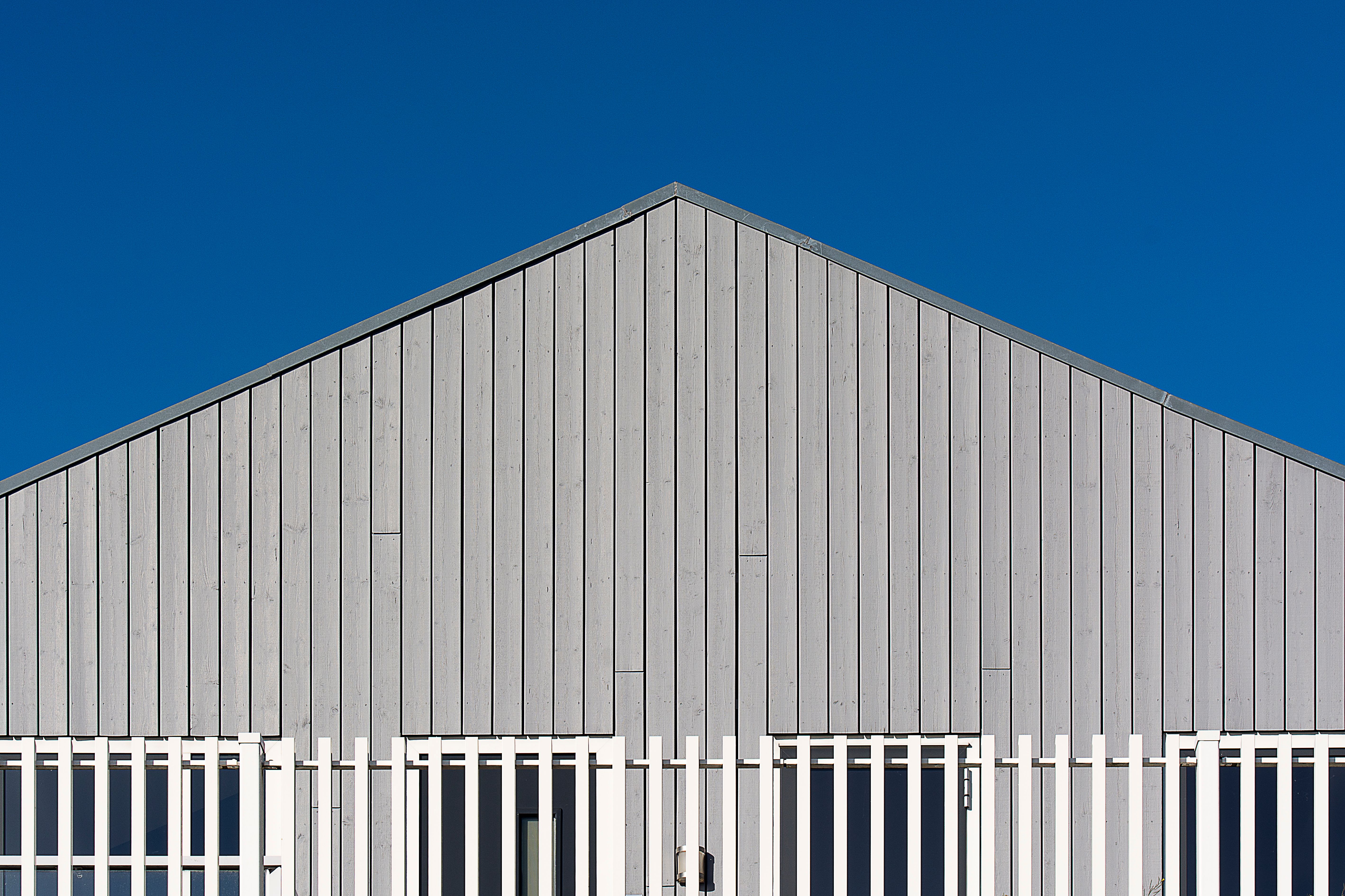 Windows in a Cylindrical Roof Made of Corrugated Sheet Metal · Free ...