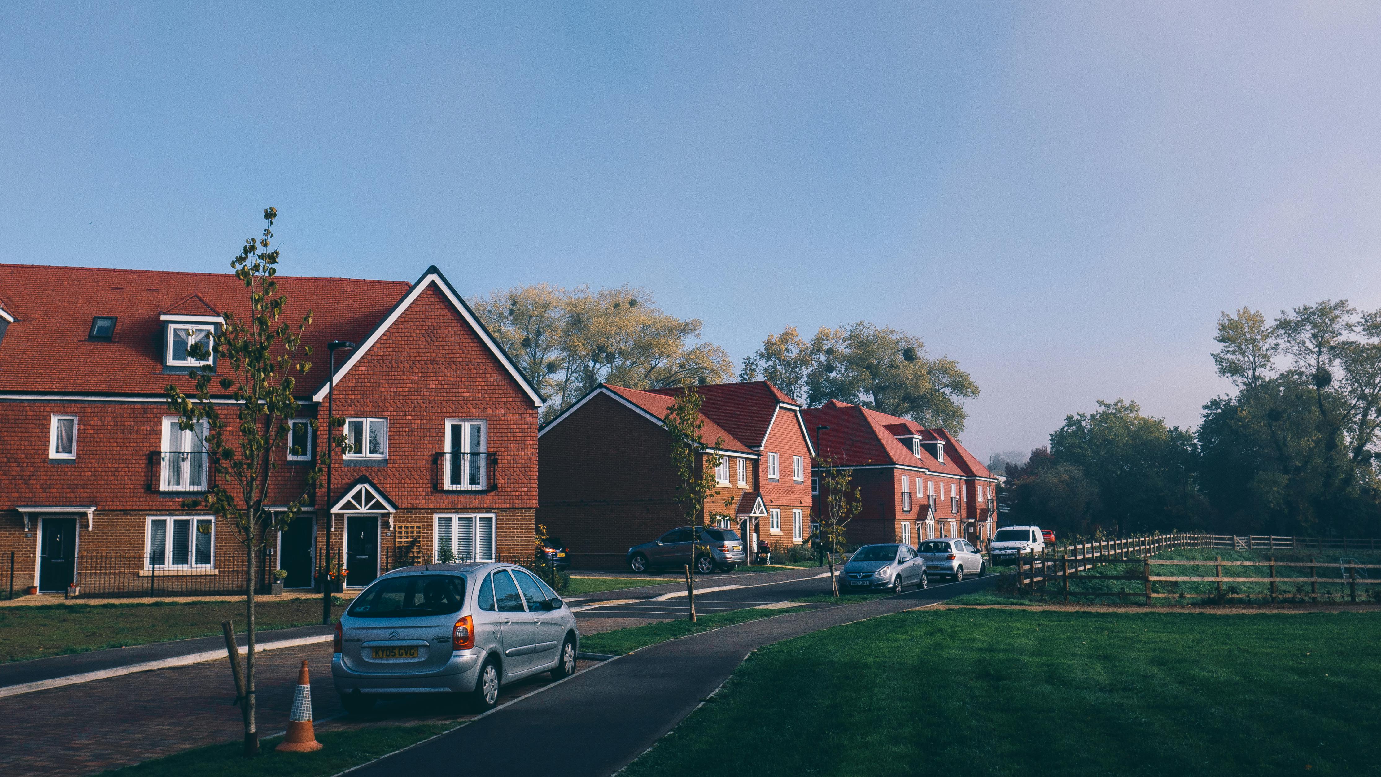 Cars Parked on the Roadside · Free Stock Photo