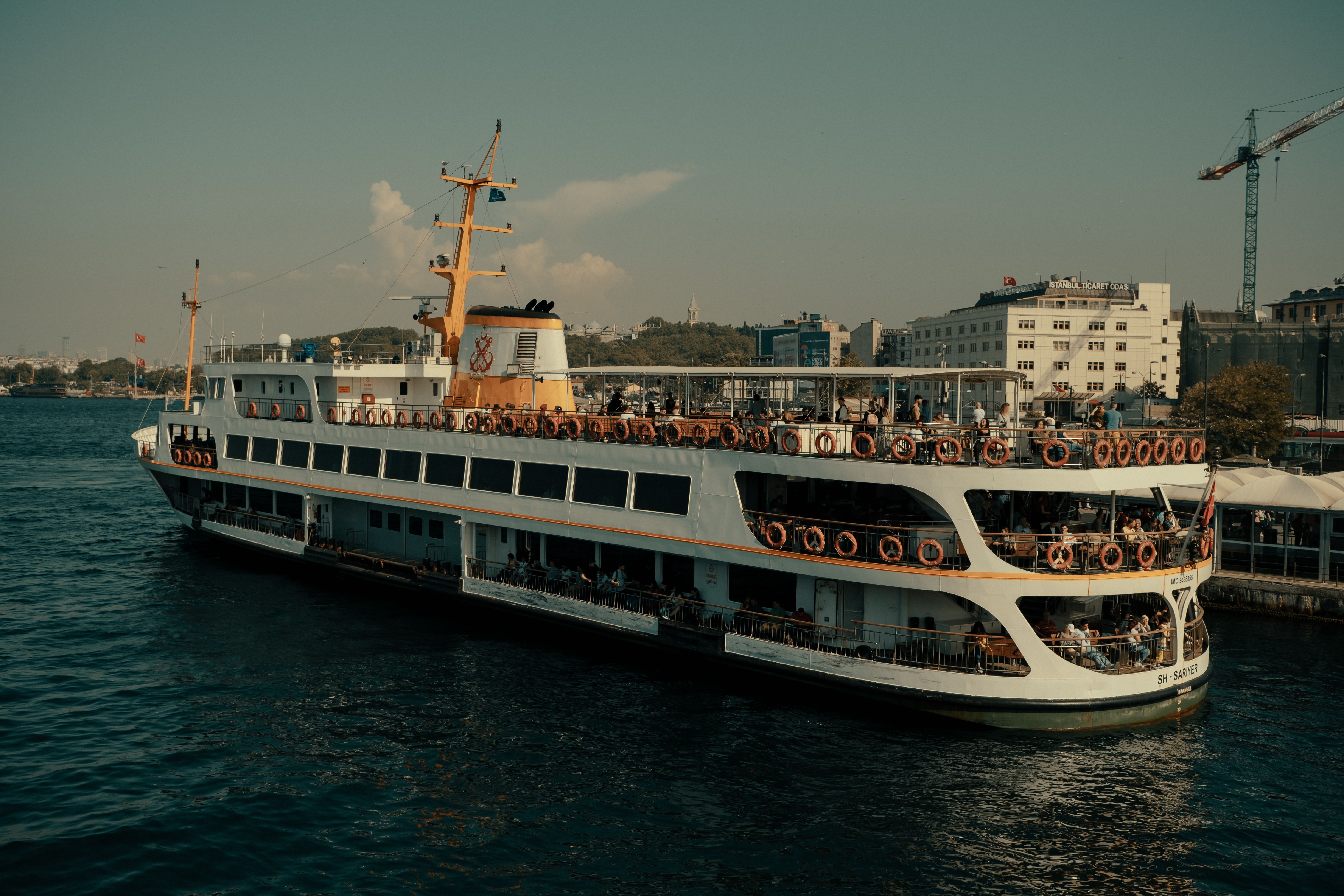 Person inside a Ferry Boat · Free Stock Photo