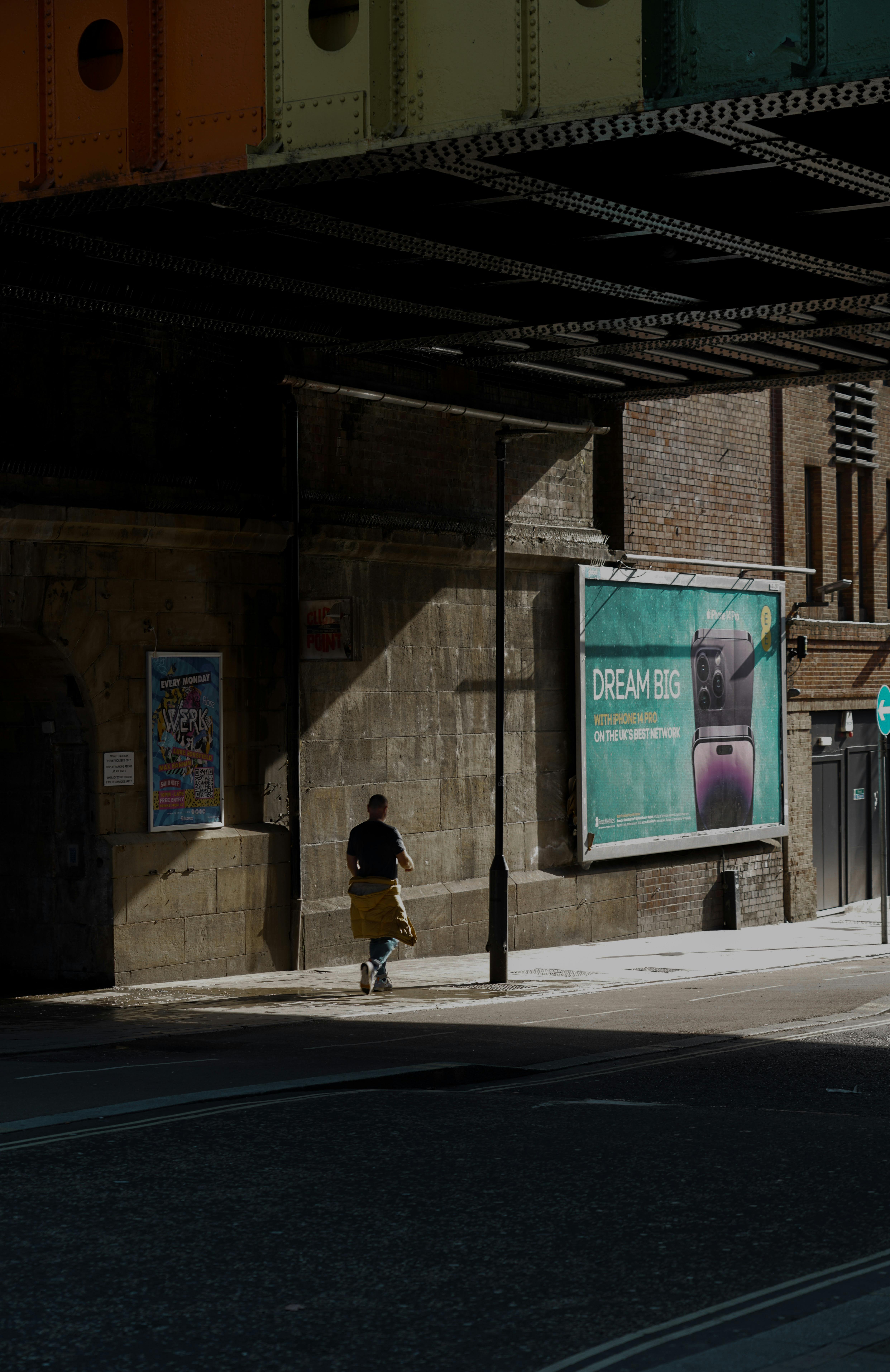 A Person Walking Alone · Free Stock Photo