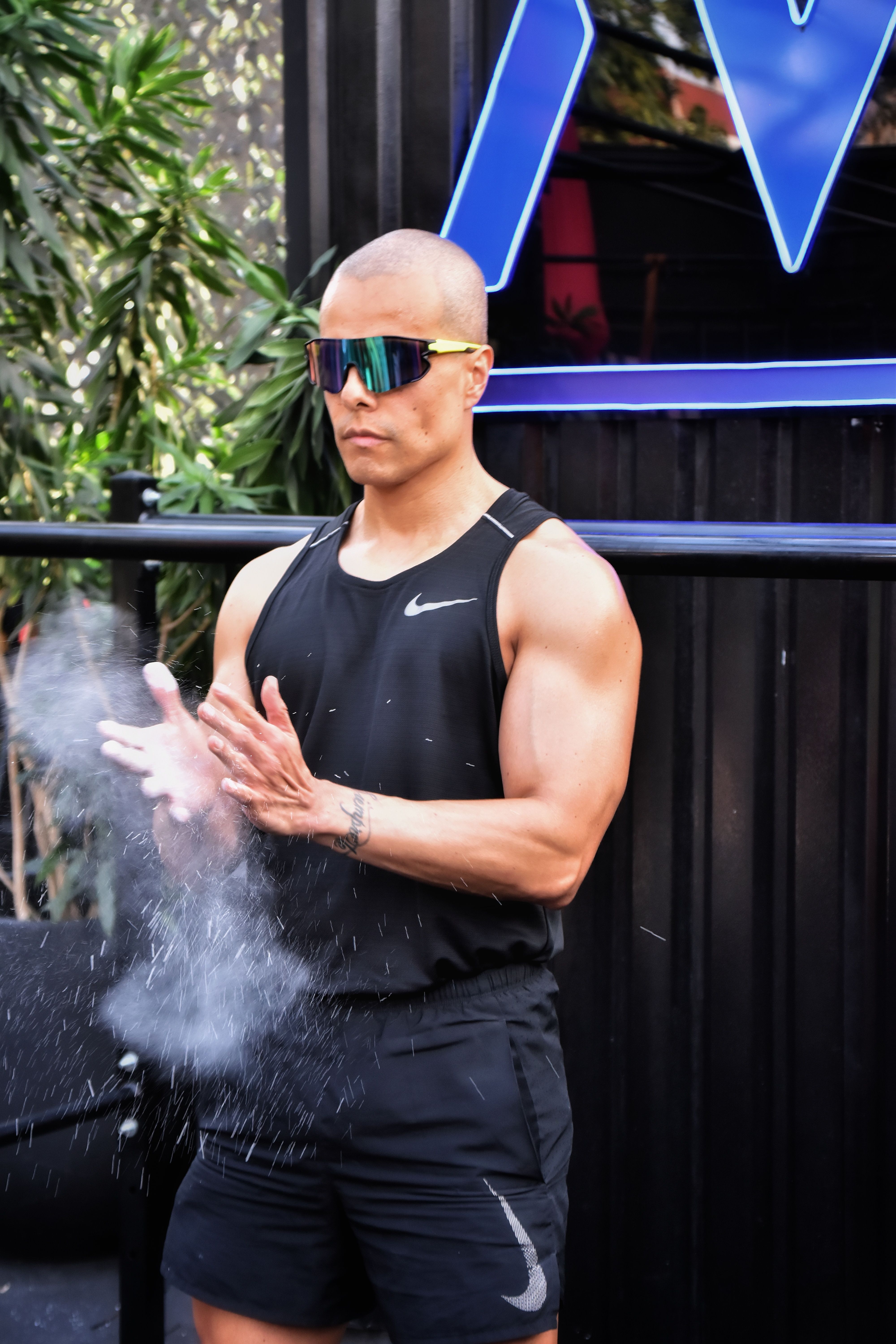 A Bald Man Wearing Sunglasses · Free Stock Photo