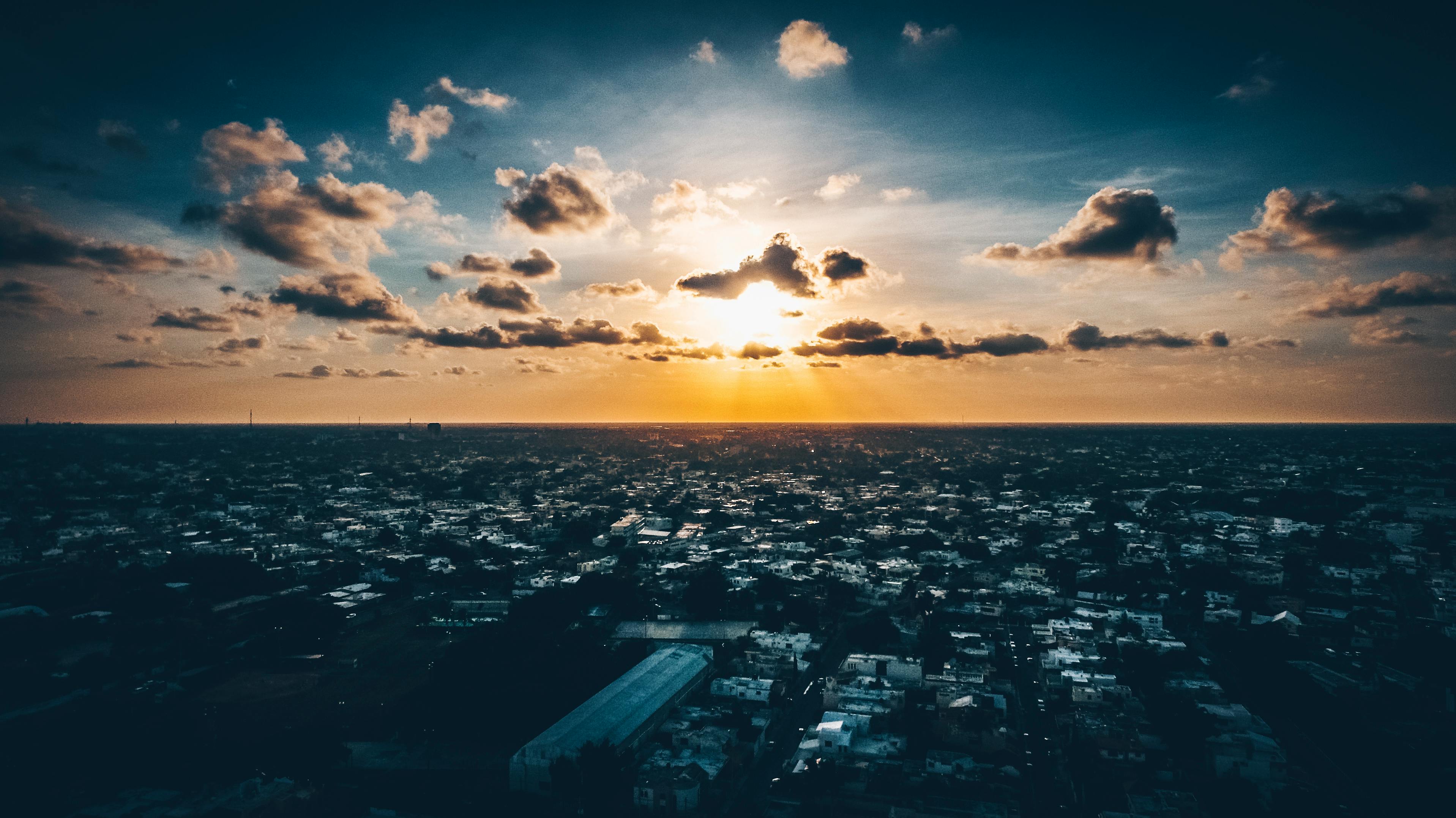 Aerial View Photography Of City · Free Stock Photo