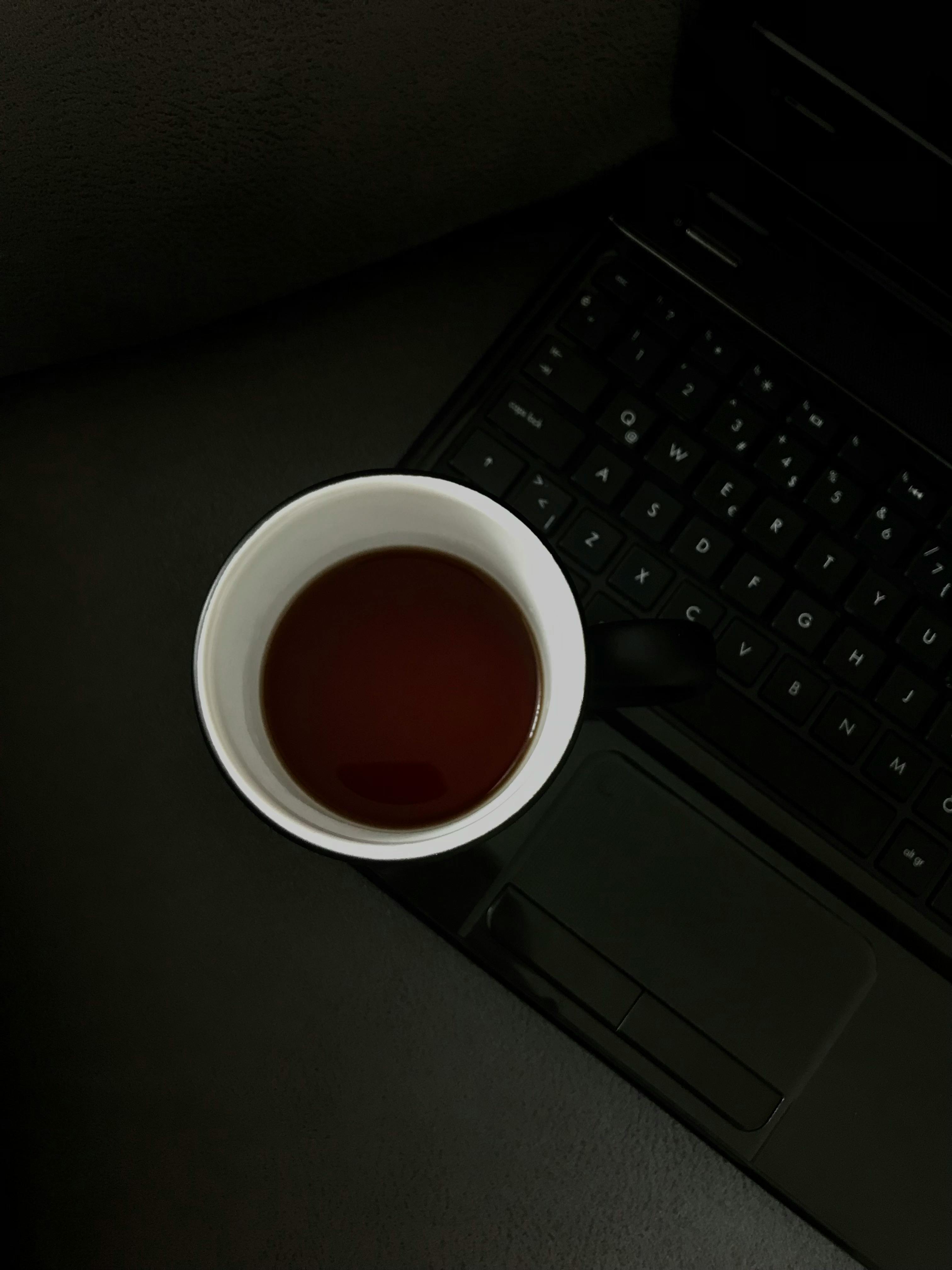 Coffee on a Laptop · Free Stock Photo