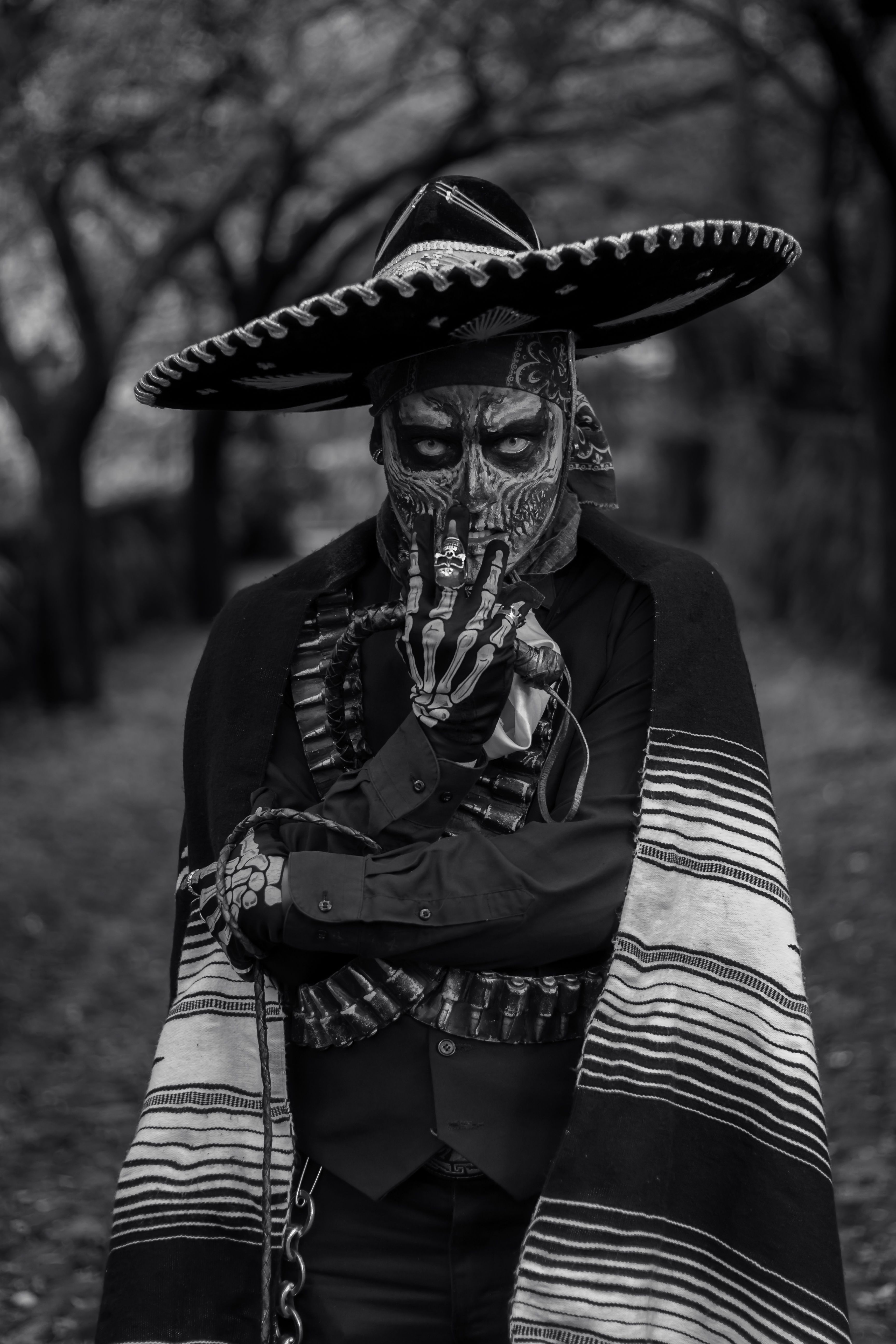Photo Of Man Wearing Black Poncho · Free Stock Photo