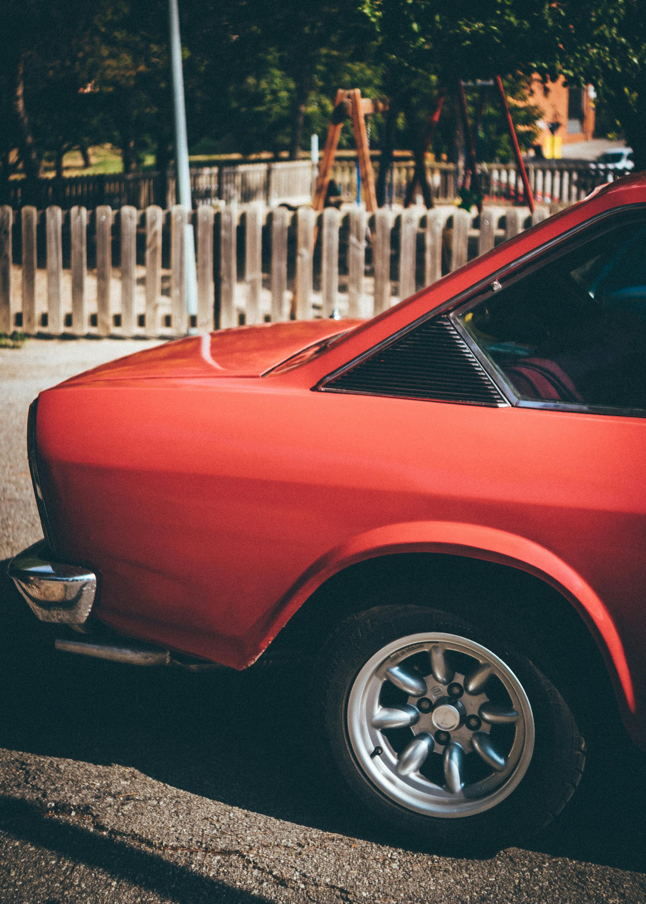 Classic Red Car · Free Stock Photo