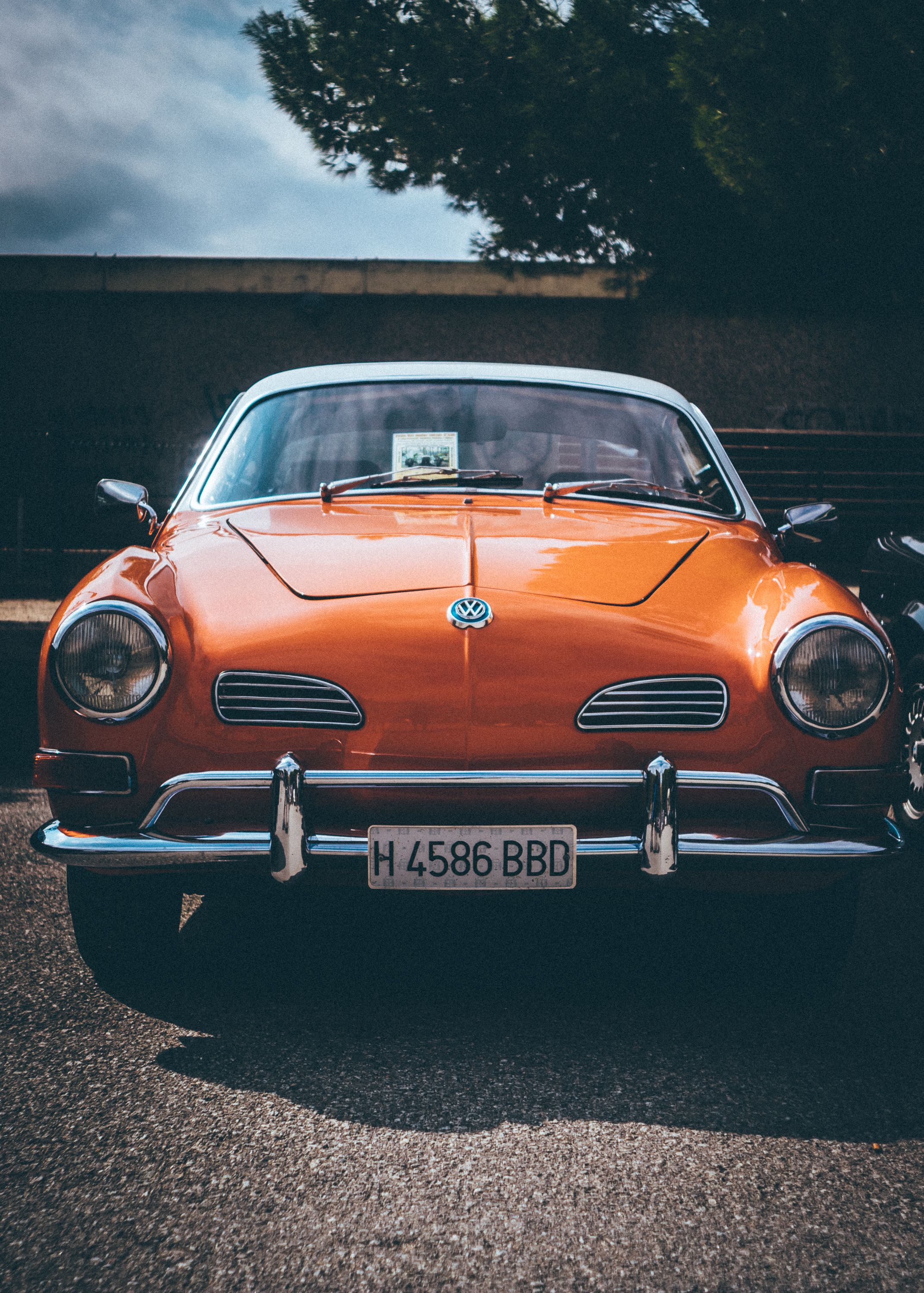 Orange Volkswagen Vehicle · Free Stock Photo