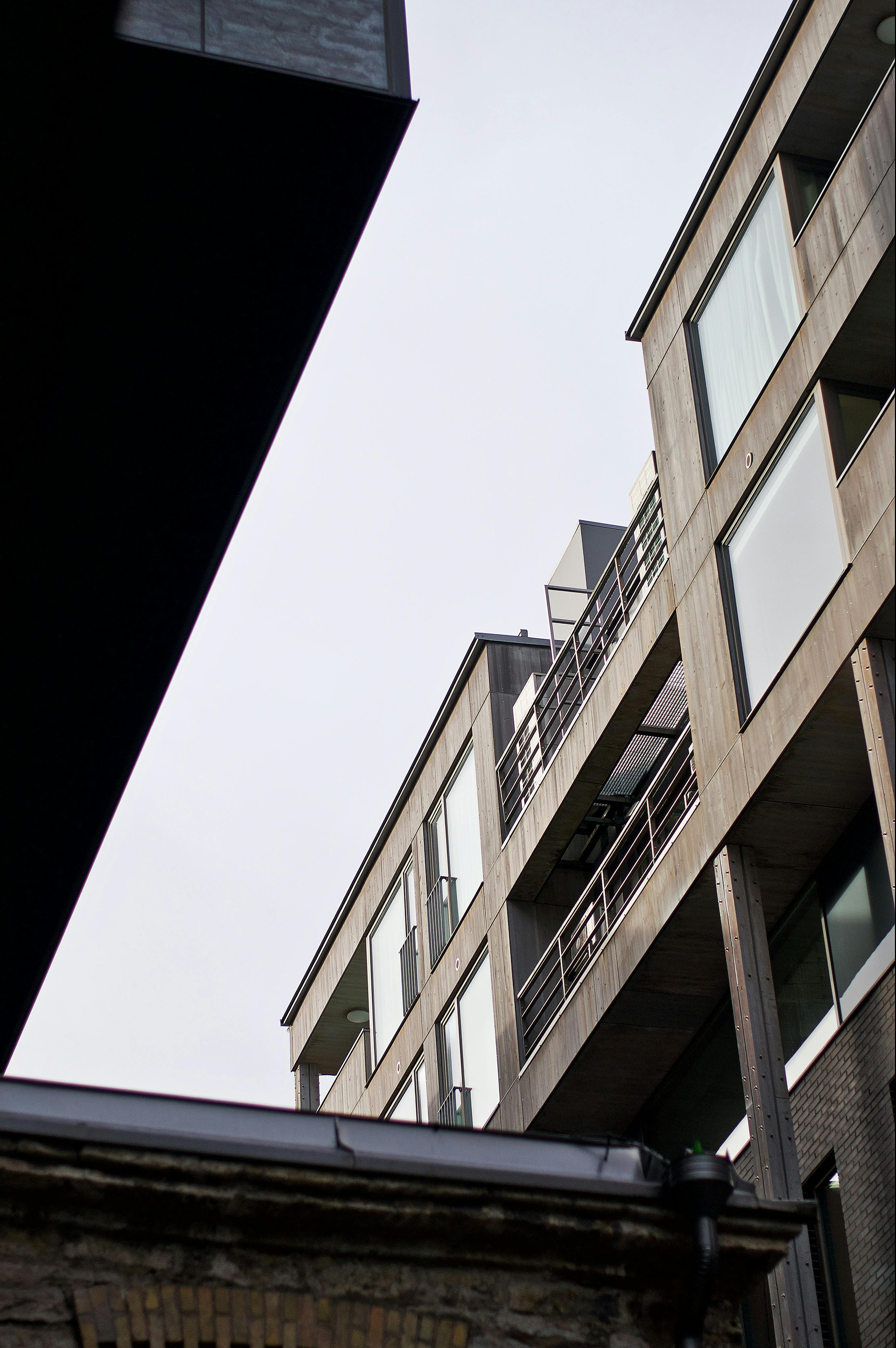 Photo of a Building with Glass Windows · Free Stock Photo