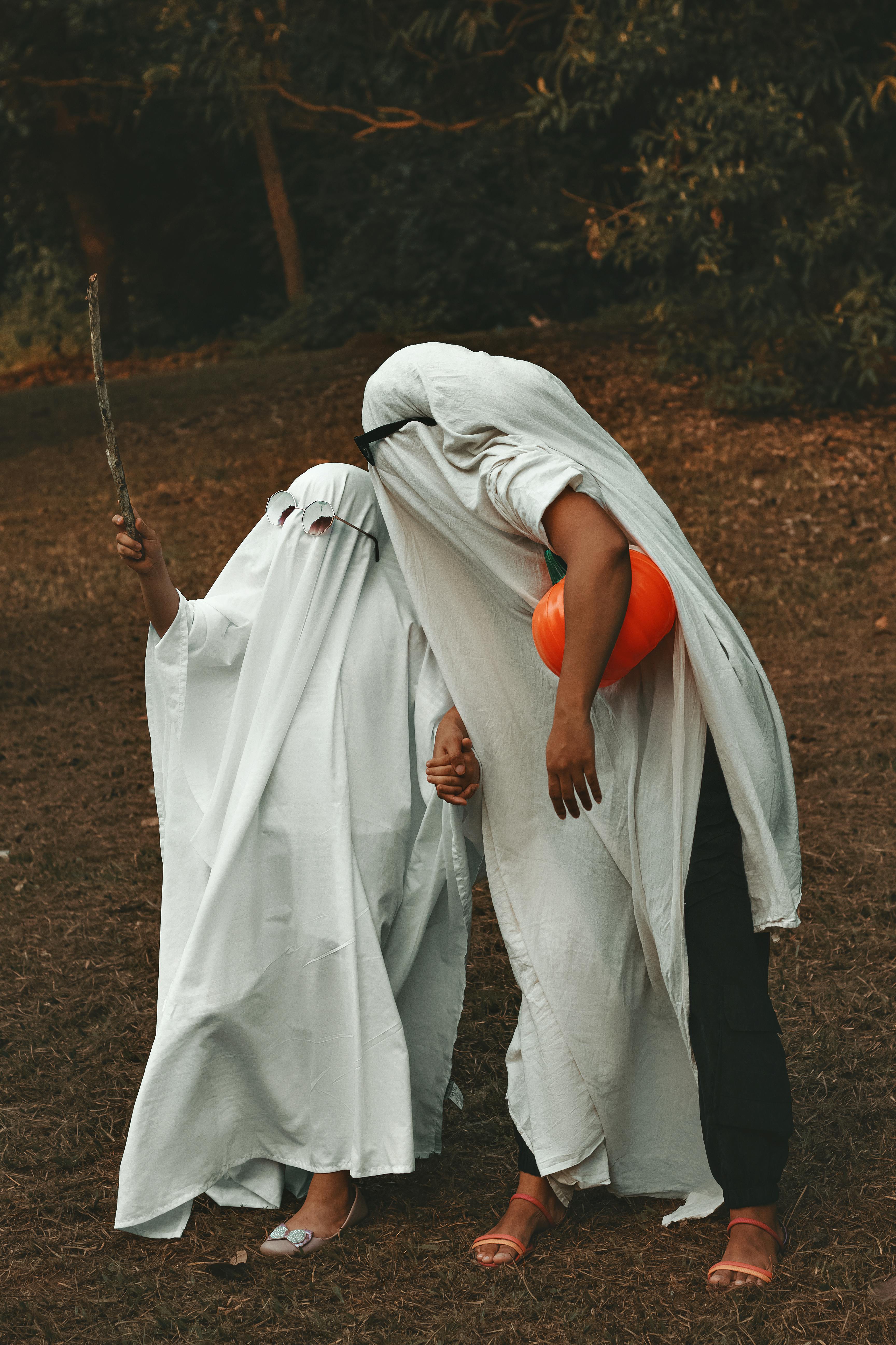 People Dressed as Ghosts · Free Stock Photo