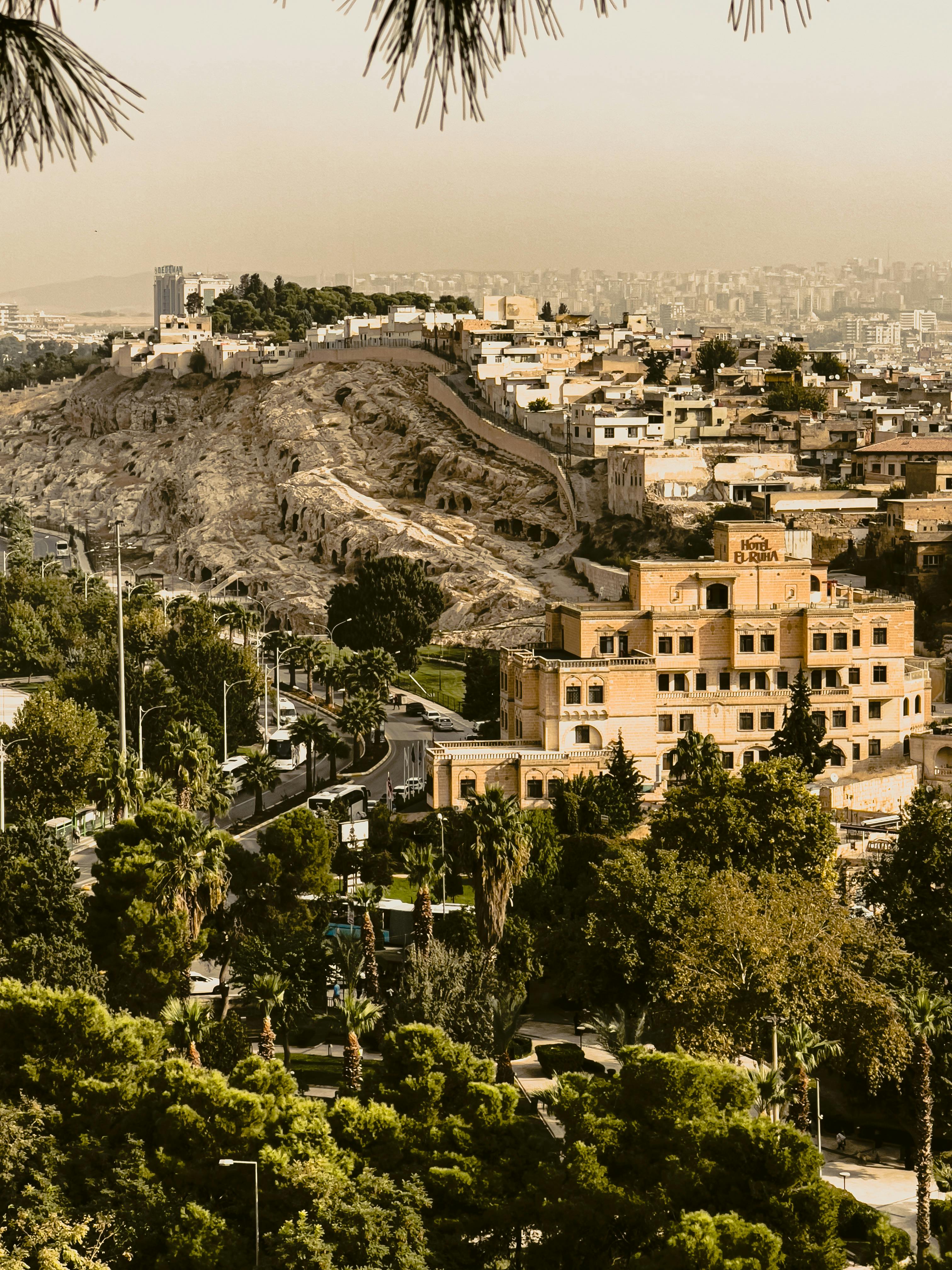 City Buildings on Hill · Free Stock Photo
