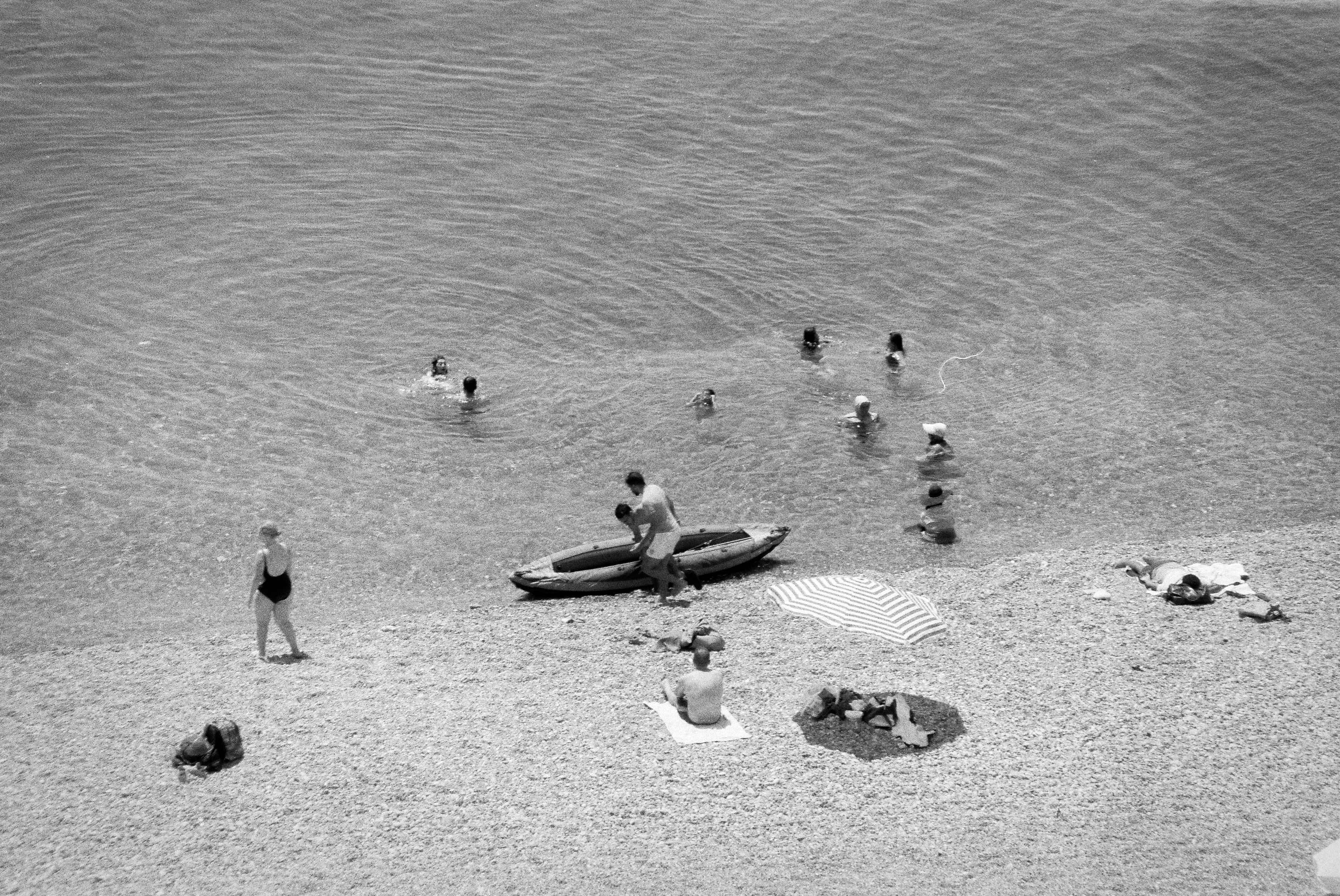 People on the Beach During Summer · Free Stock Photo