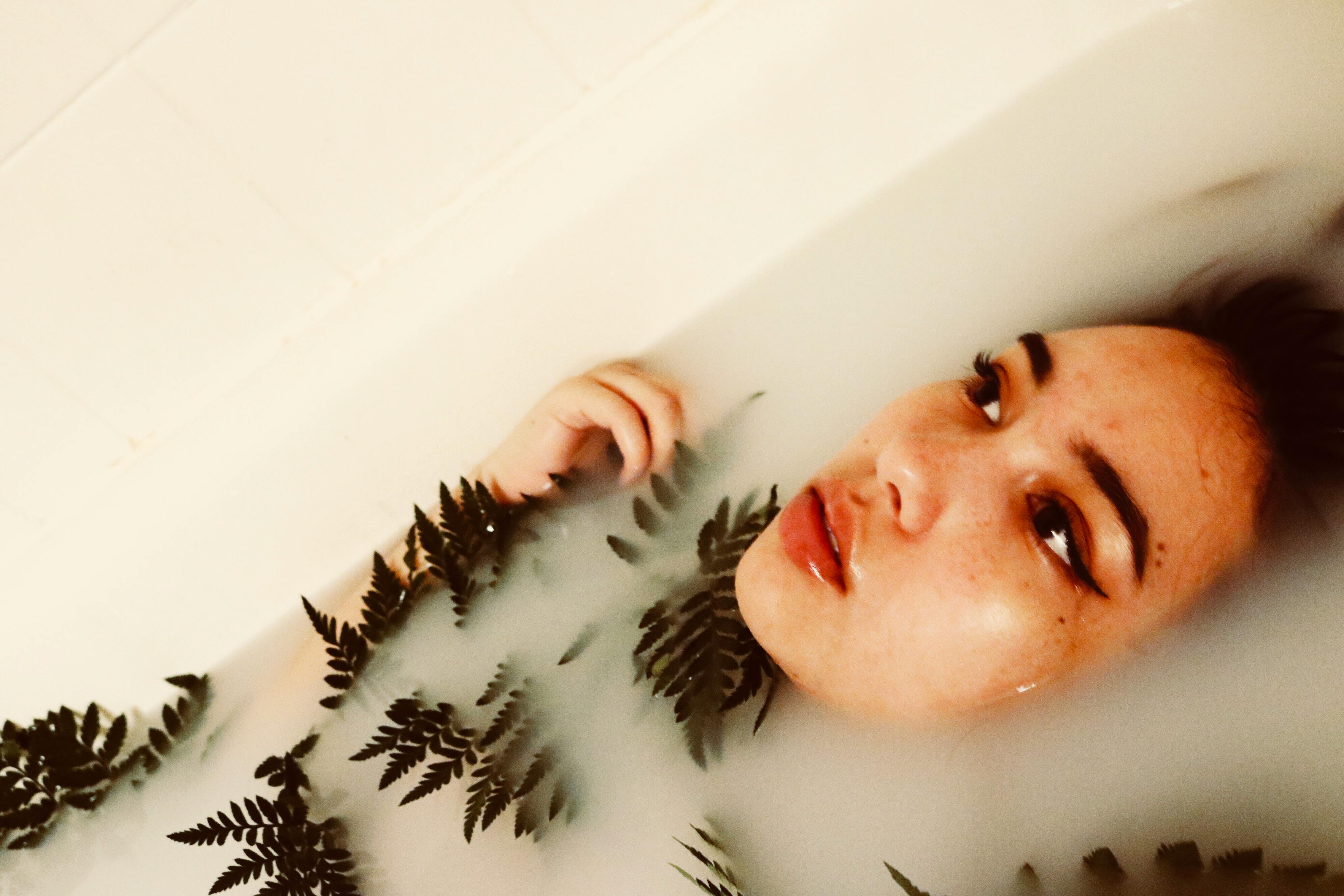 Woman In A Tub · Free Stock Photo