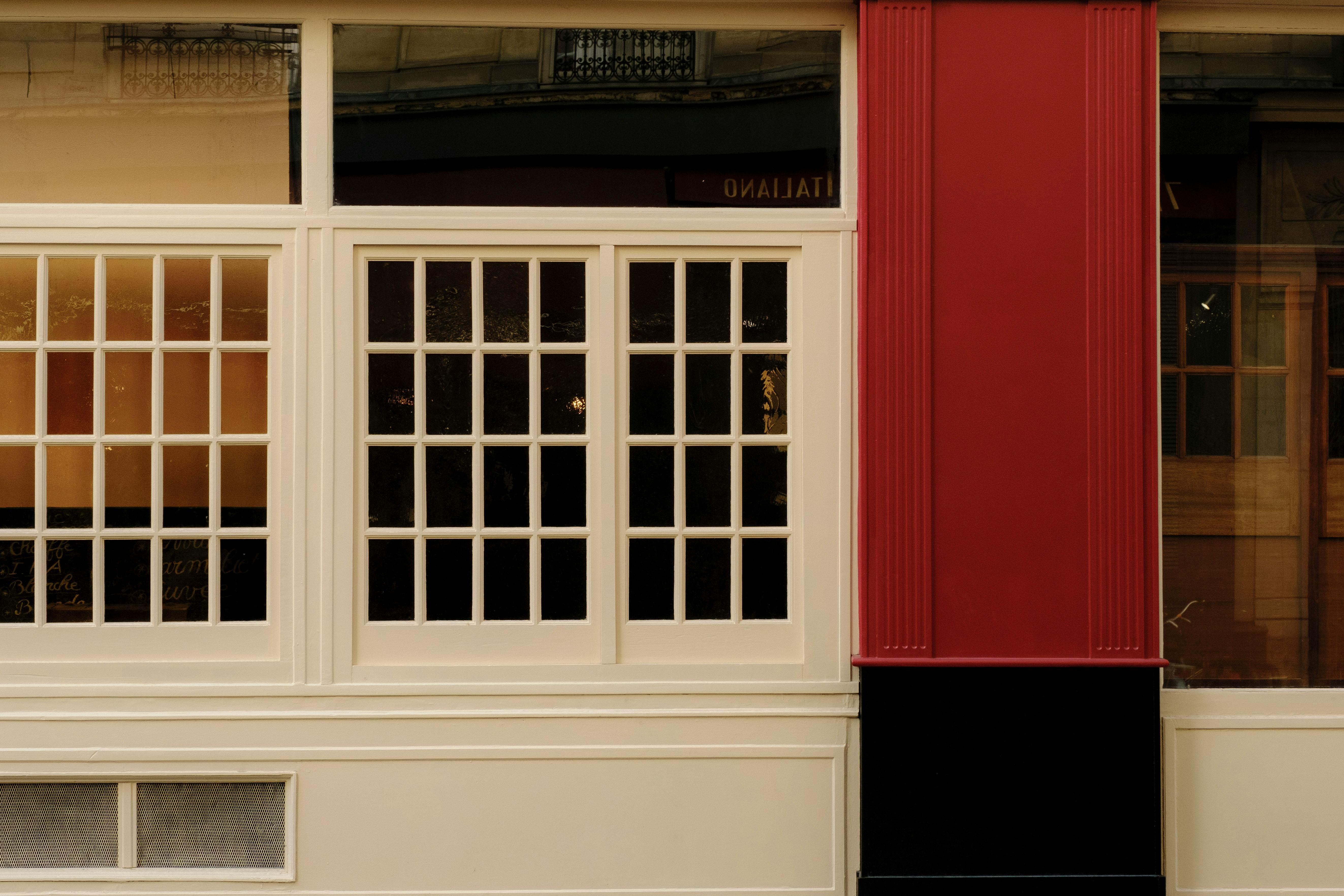 White Wooden Framed Window · Free Stock Photo