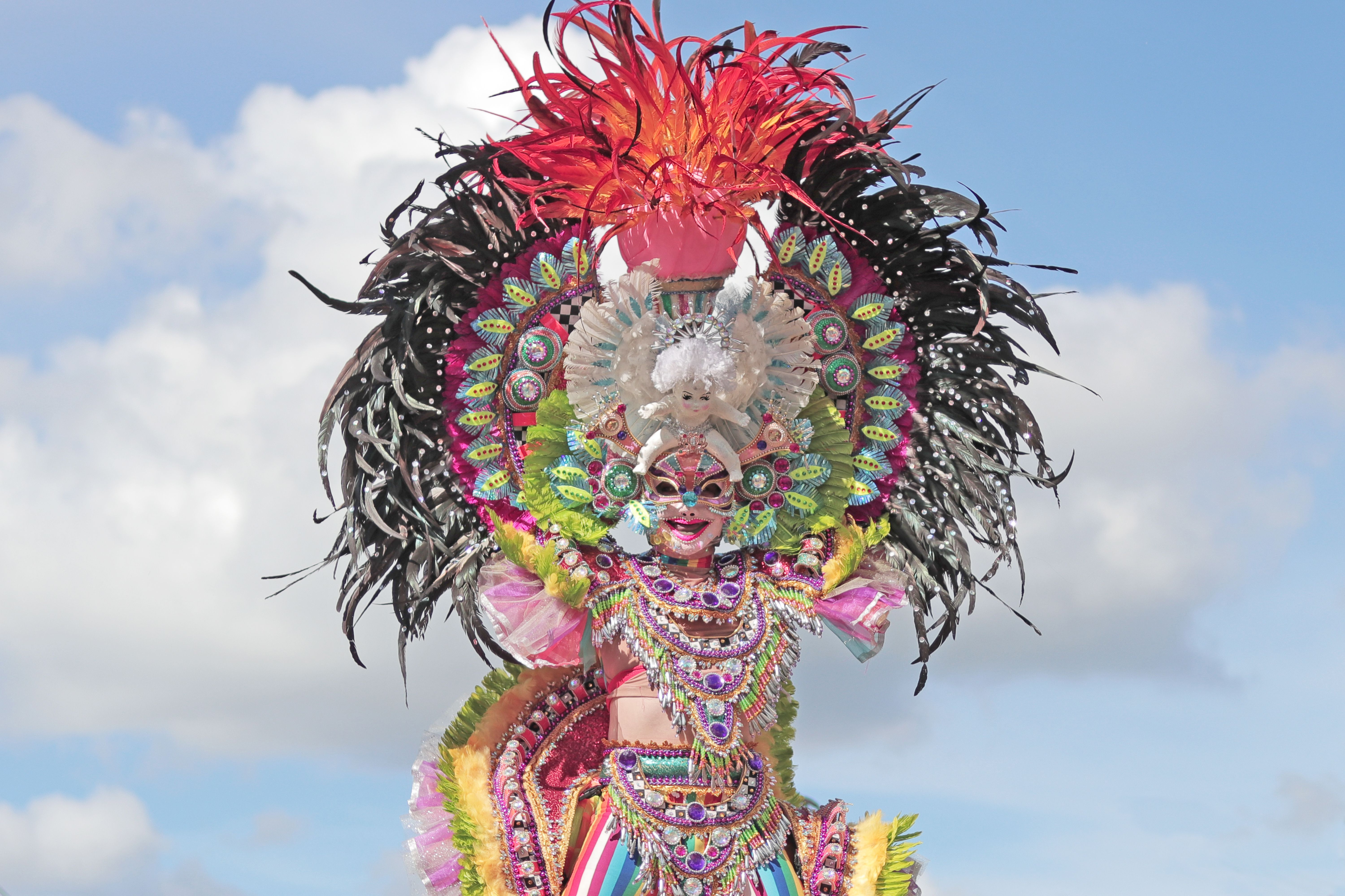 Women in Costumes during Dinagyang Festival · Free Stock Photo