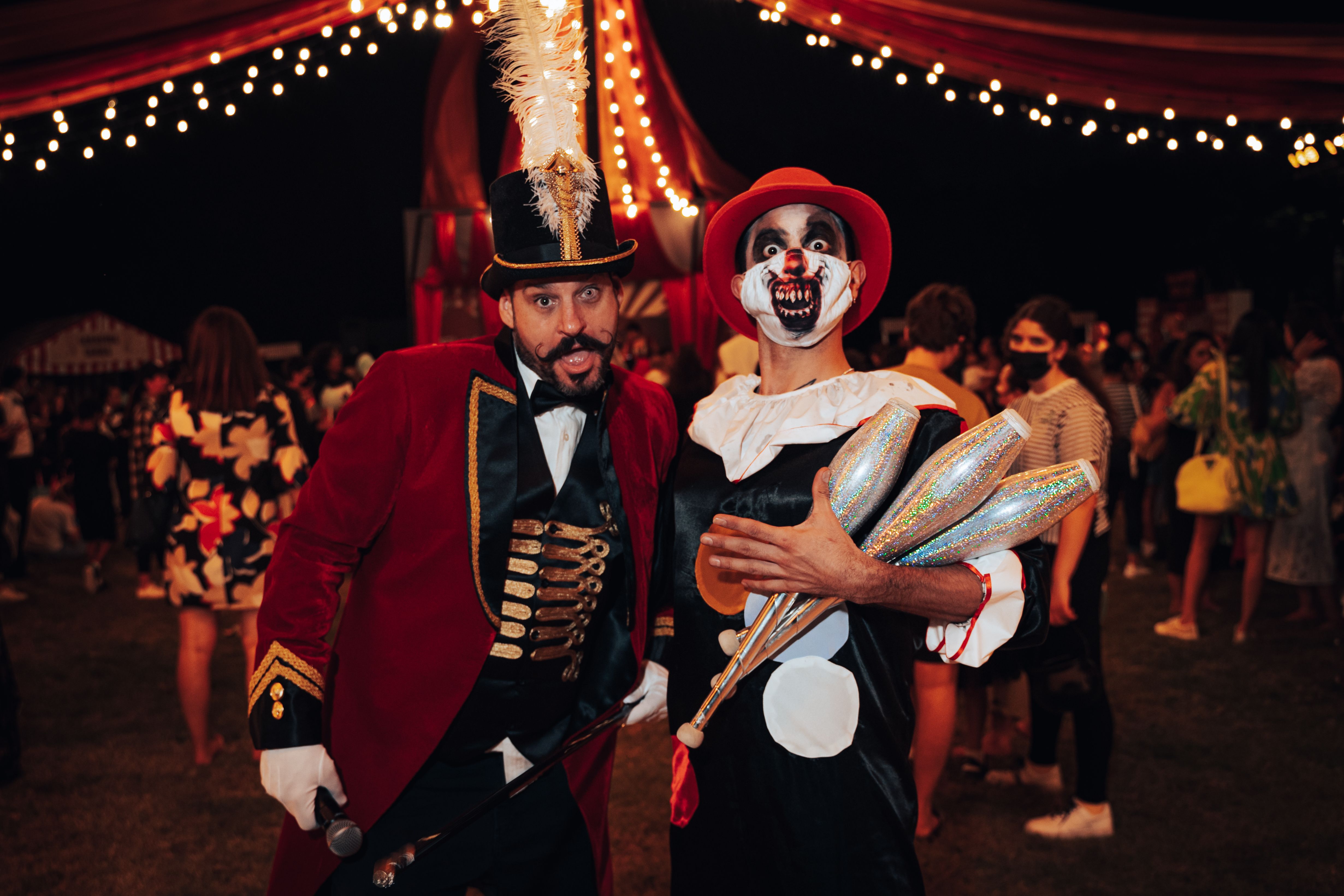 Two Men Wearing Halloween Costumes · Free Stock Photo