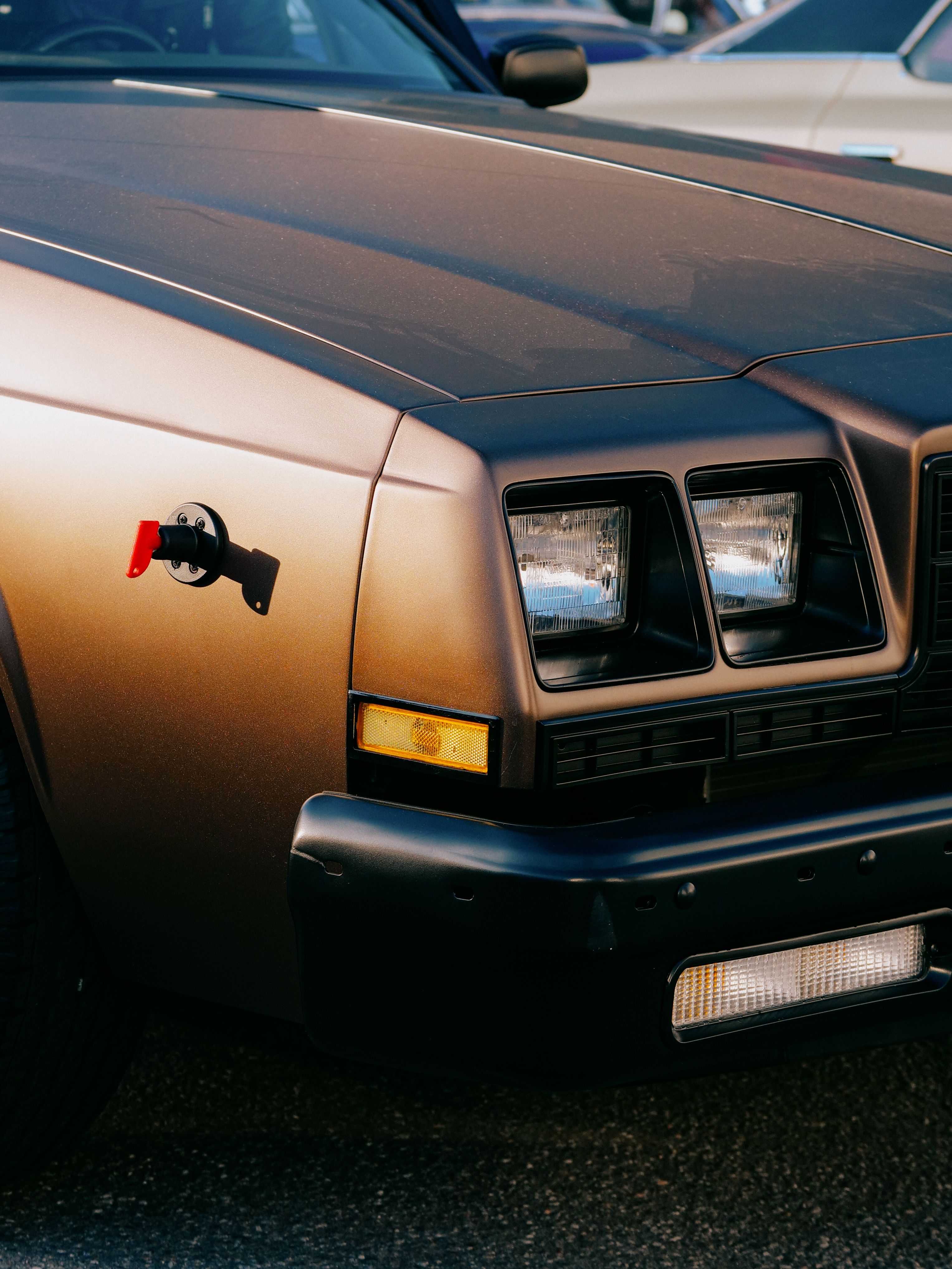 Close-up of Vintage Car Front · Free Stock Photo
