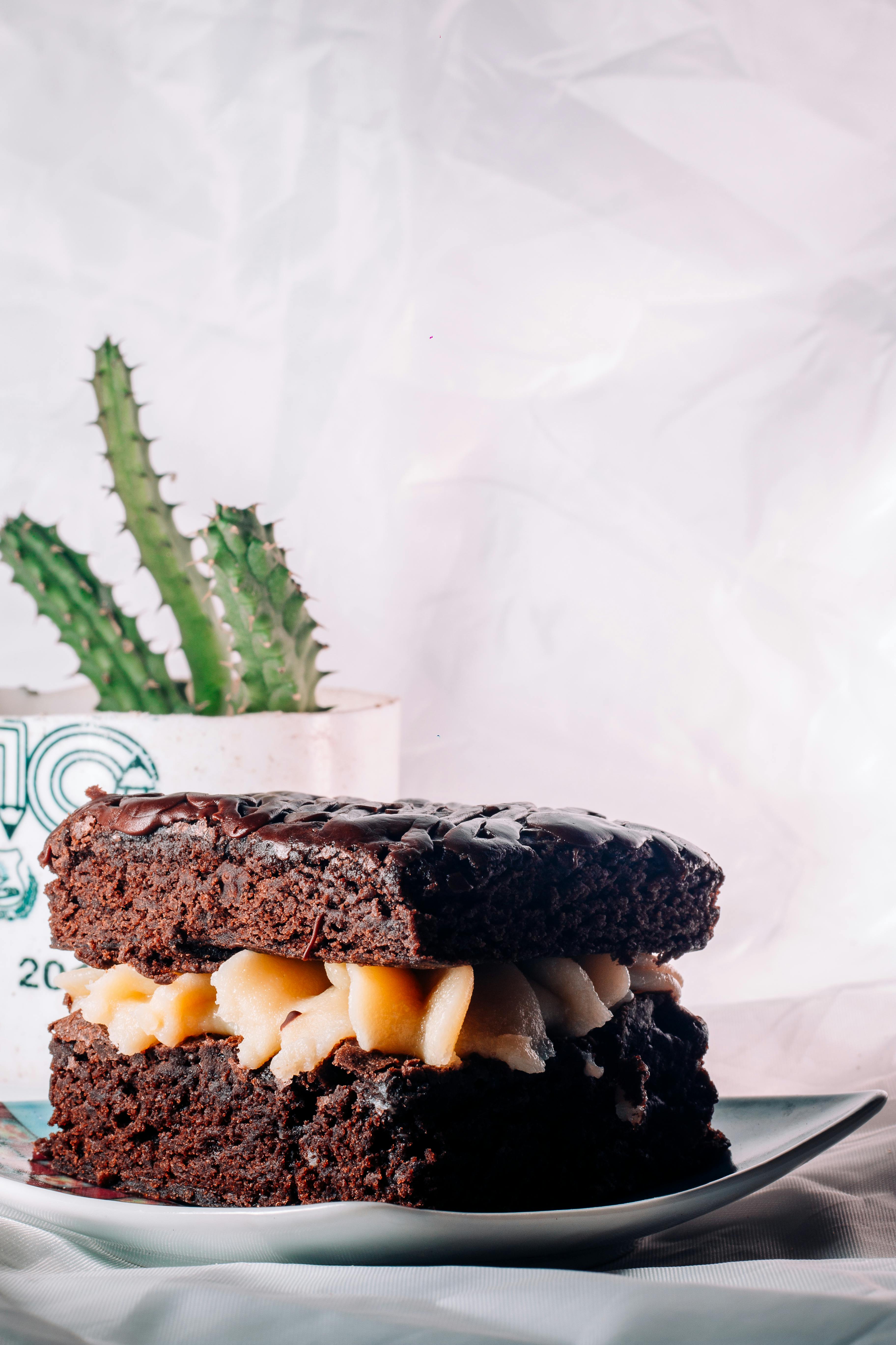 Sliced Cake on Plate · Free Stock Photo