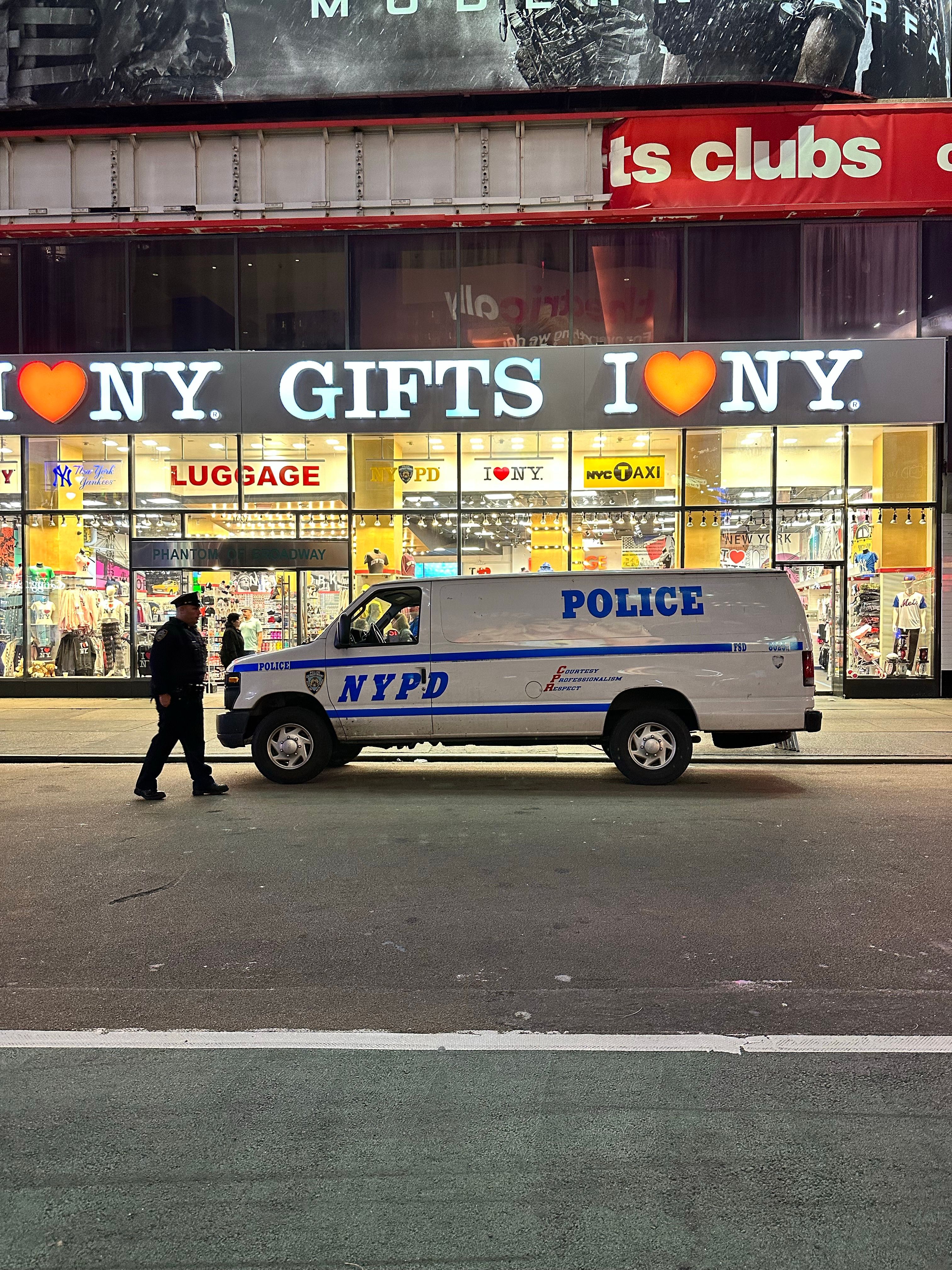 A Police White Van Parked Near the Building with Glass Windows · Free ...