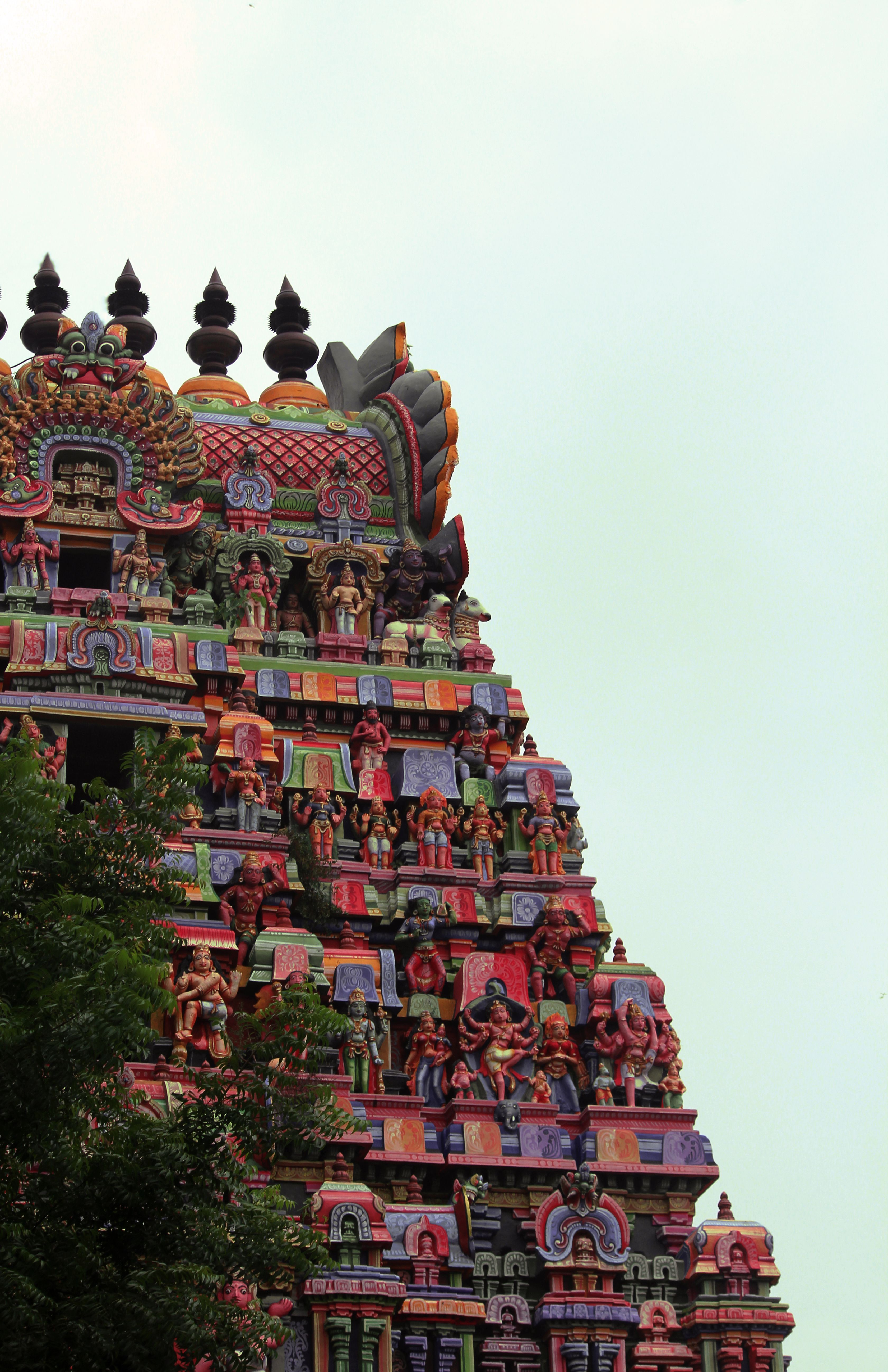 View of a Hindu Temple · Free Stock Photo