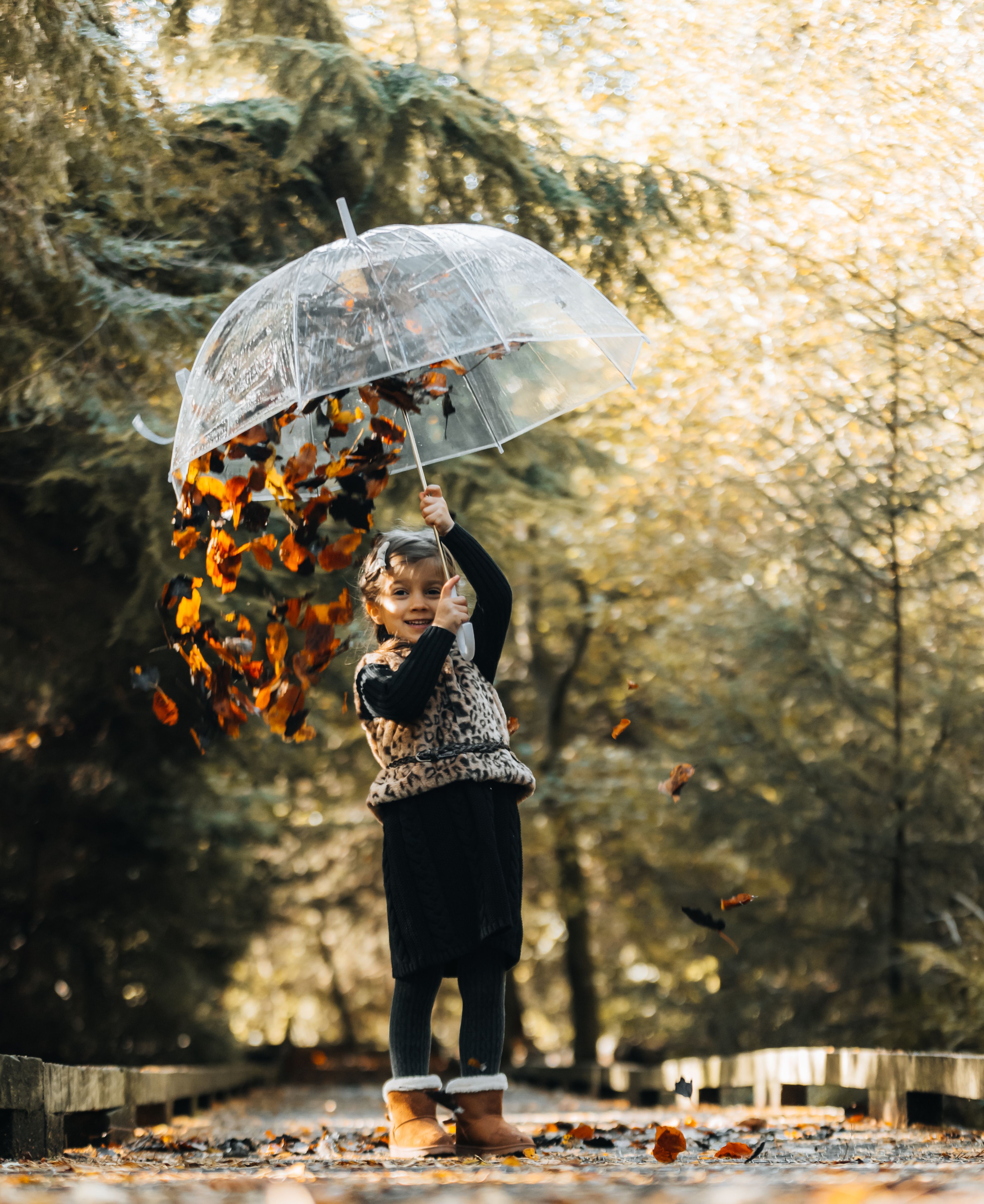 Photo of a Child on Her Tiptoes · Free Stock Photo