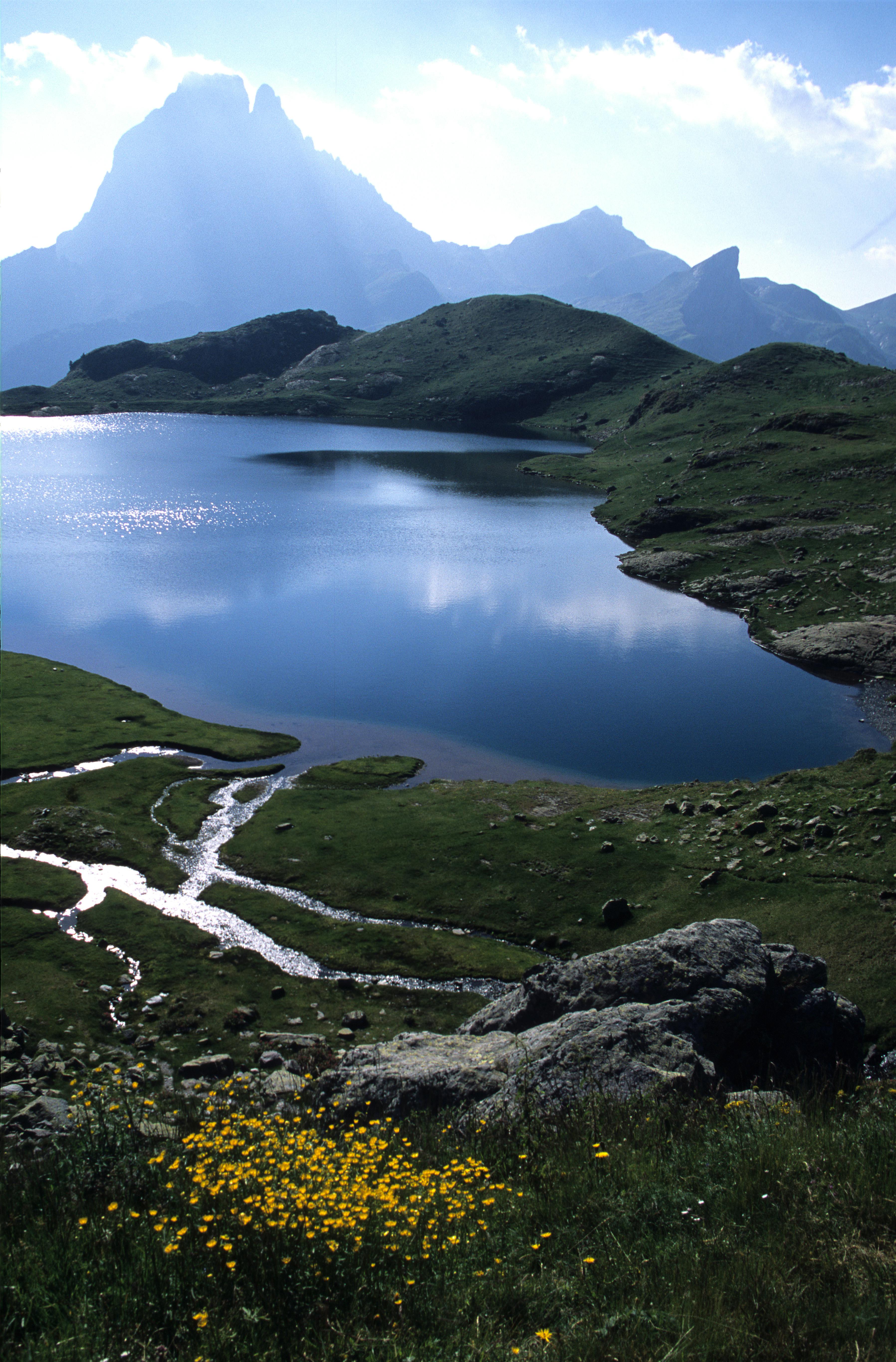 The Gangbal Lake at the Foot of Mt. Harmukh · Free Stock Photo