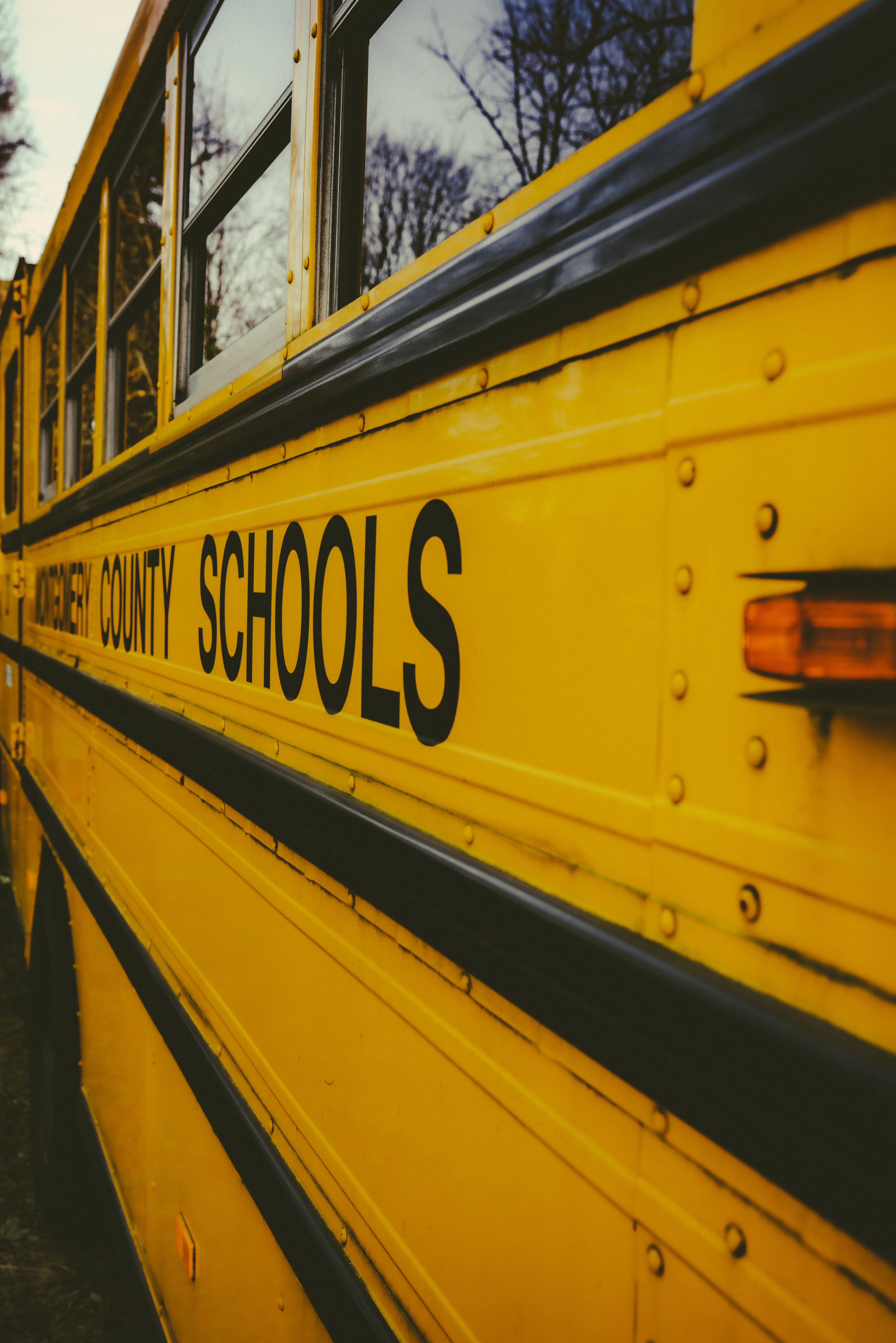 Close-up Photo of Yellow and Black School Bus · Free Stock Photo