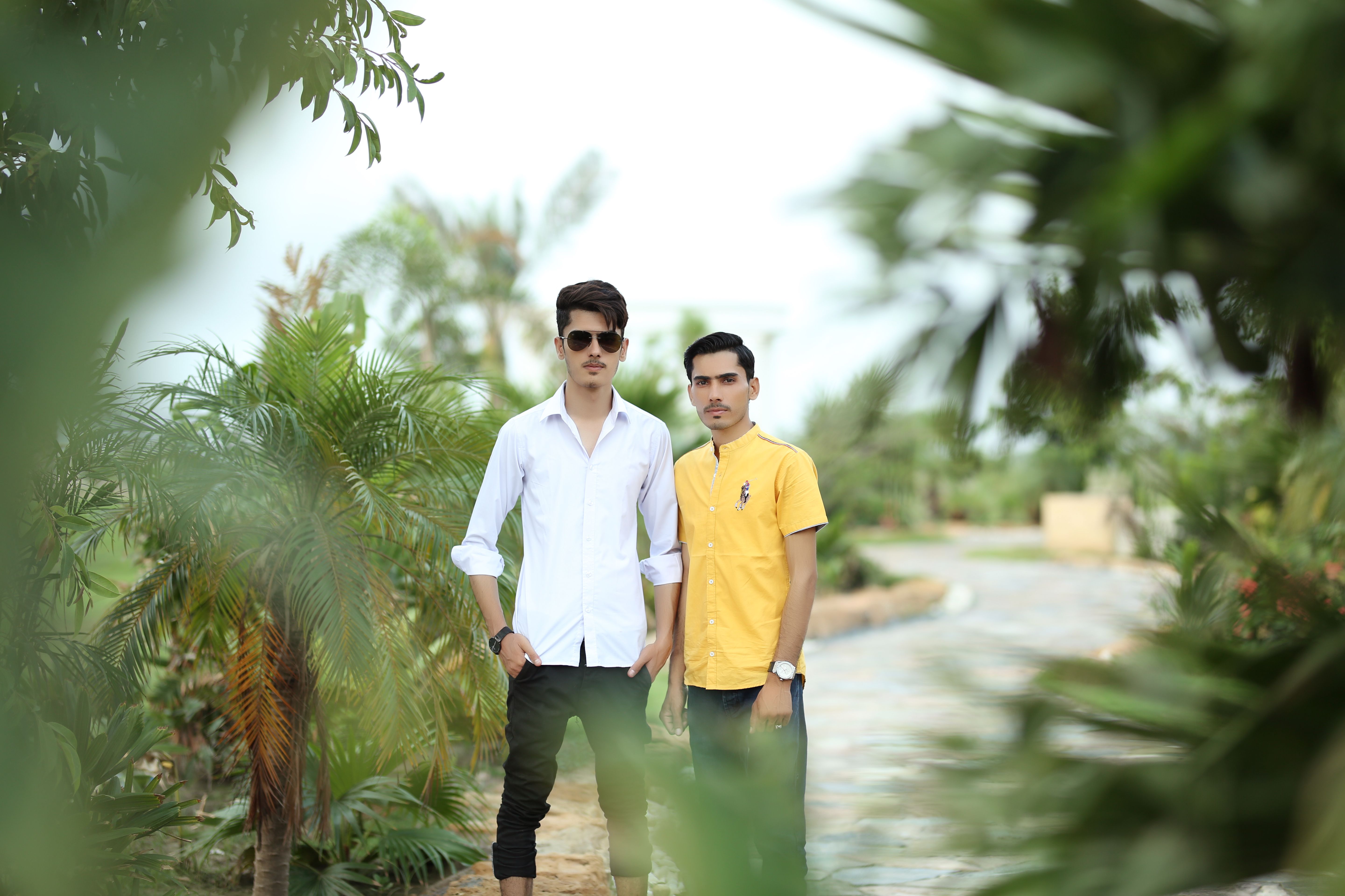 Men Standing Side by Side · Free Stock Photo