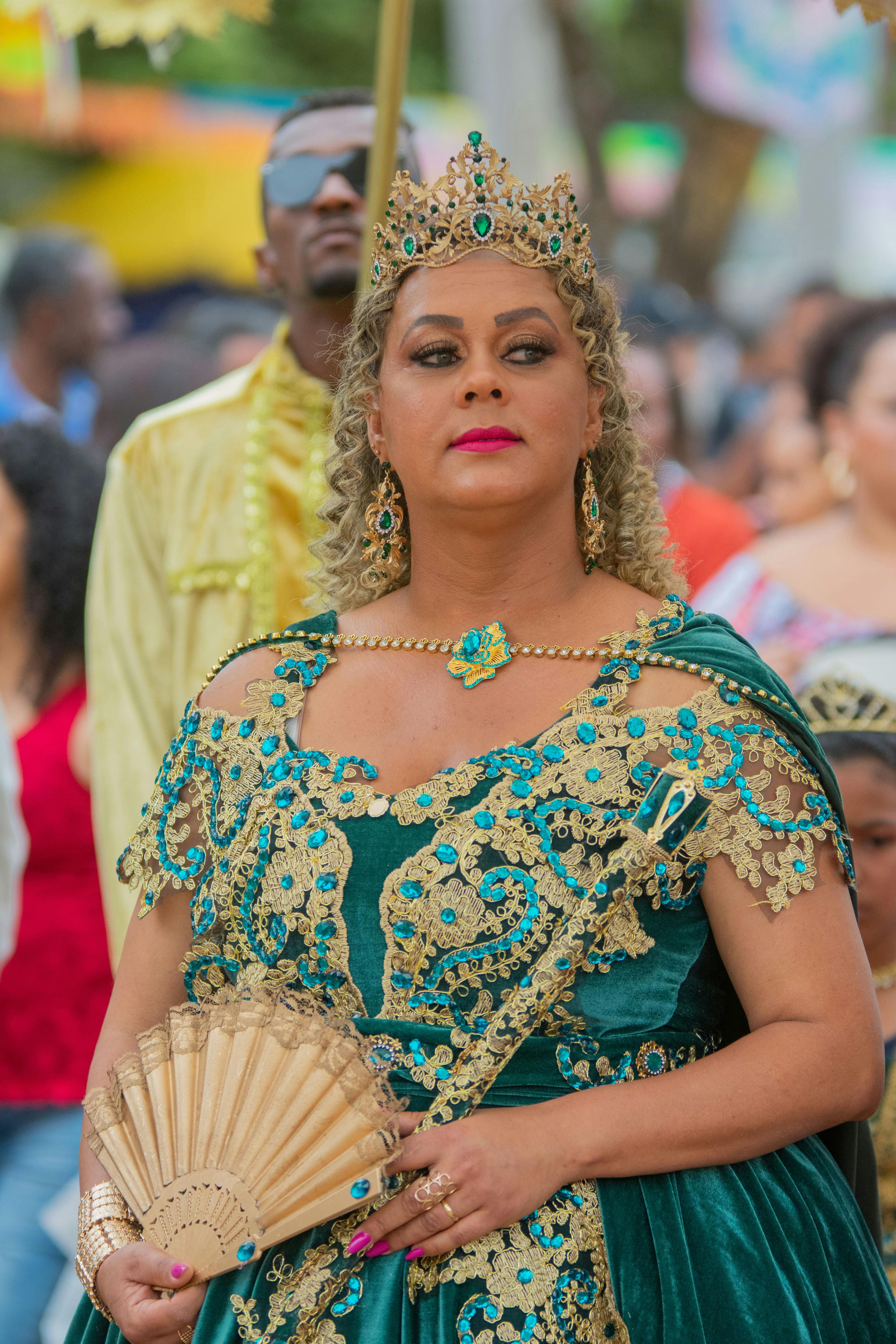 Portrait of Woman in Traditional Clothing · Free Stock Photo