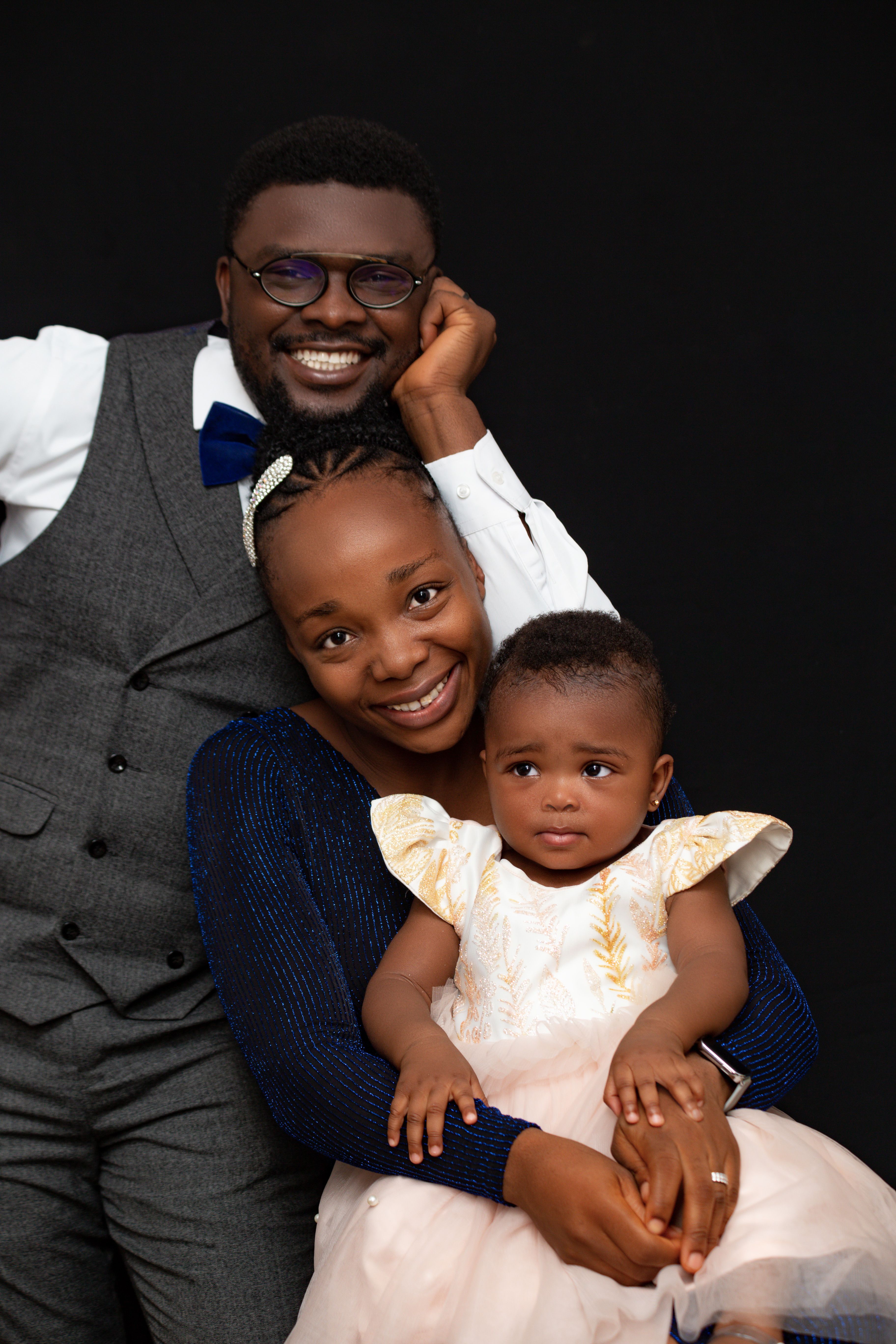 Happy Family with Child · Free Stock Photo