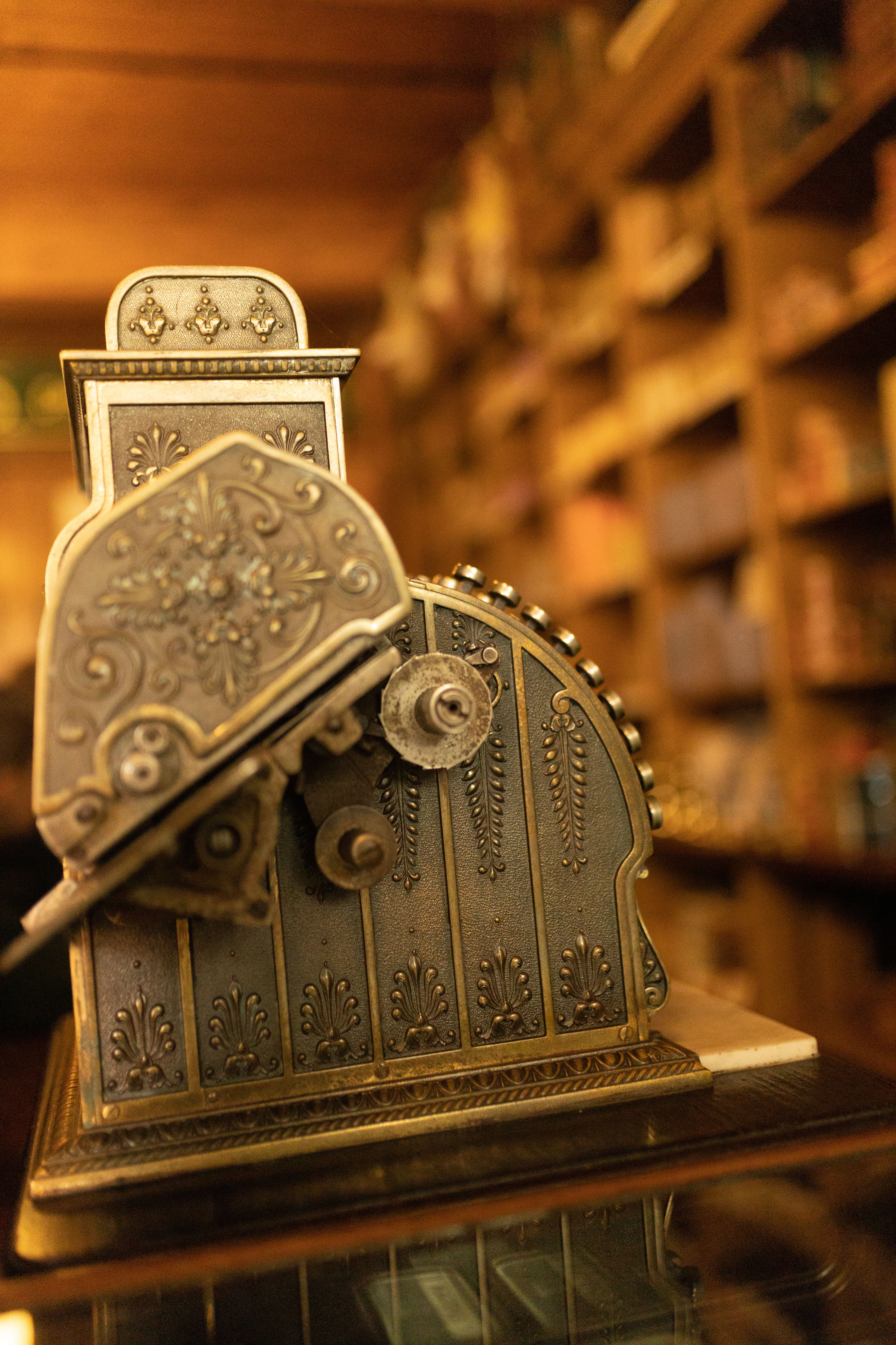 Vintage Cash Register in Close Up Shot · Free Stock Photo