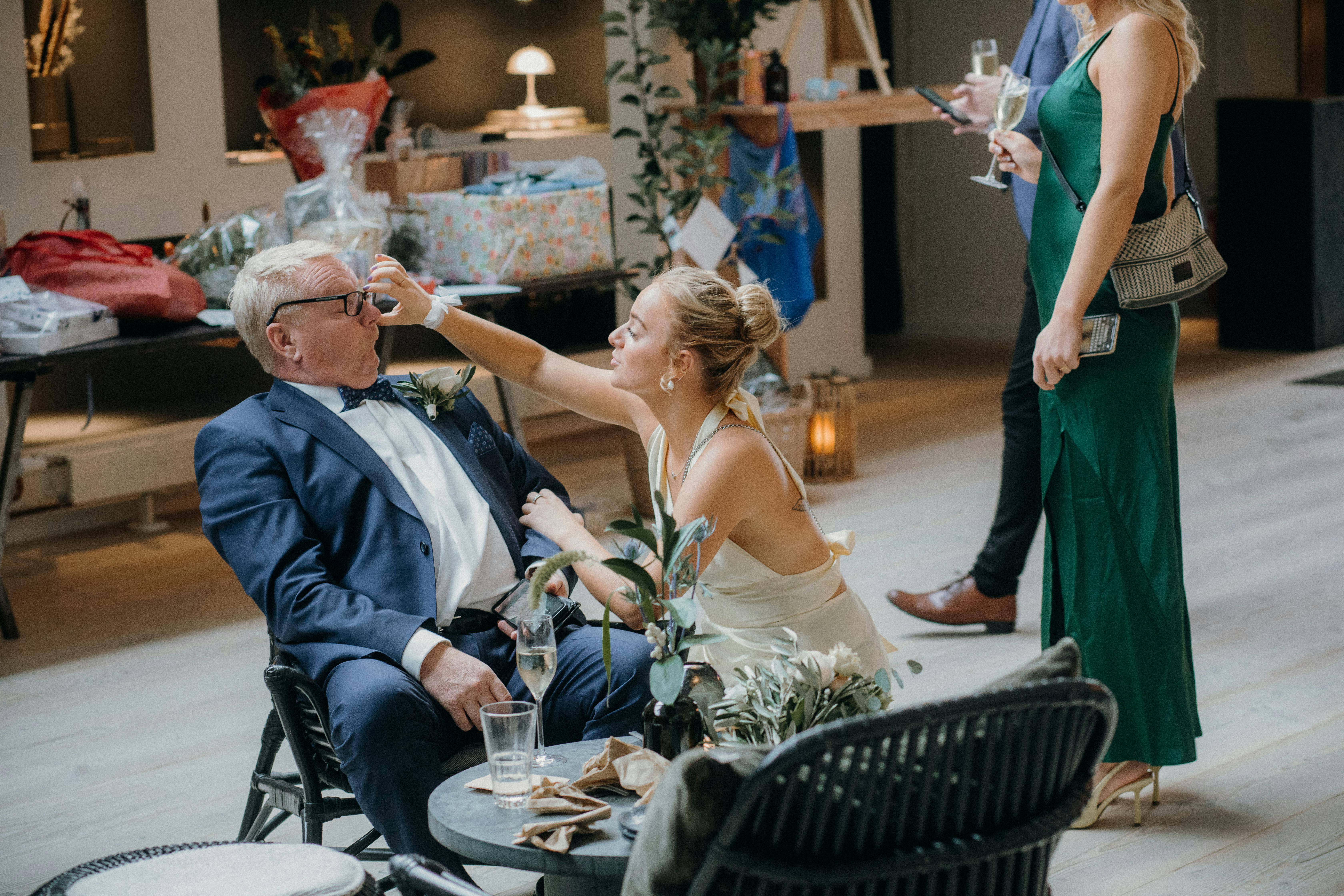 People at a Wedding · Free Stock Photo